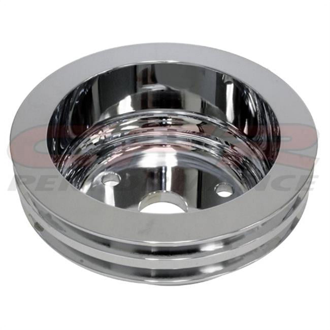 HZ-9484-POL Chevy Small Block Aluminum Crank Pulley - Polished ...