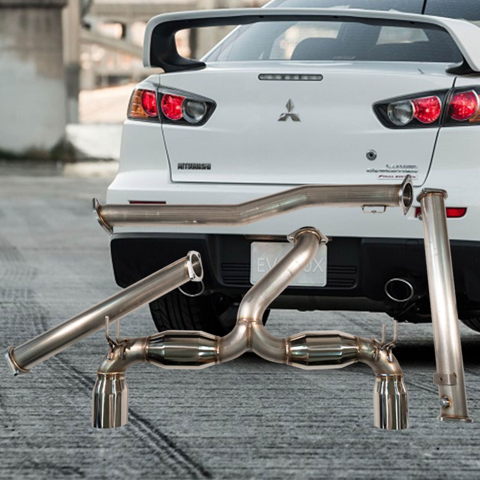 HZ Motorsport Auto Parts: Catback Exhaust System for Mitsubishi Lancer ...