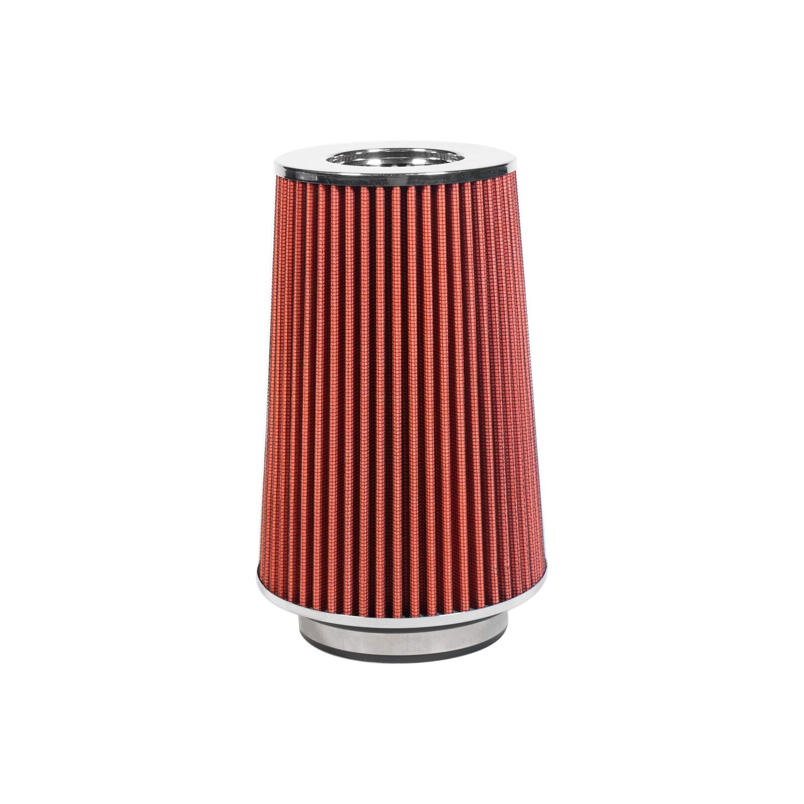 HZ Red 3 Inch 3" 76mm Cold Air Intake Cone Filter Universal Fit Fitment ...