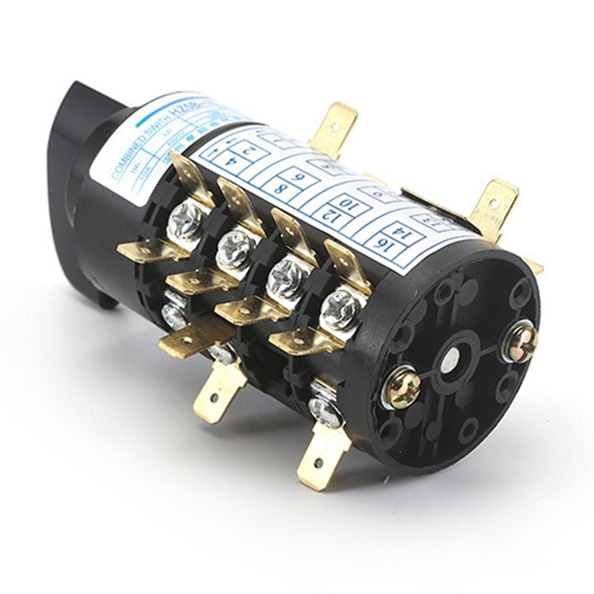 HZ5B-20/4. 4 Phase 16 Screws Rotary Cam Transfer Combination Switch for ...