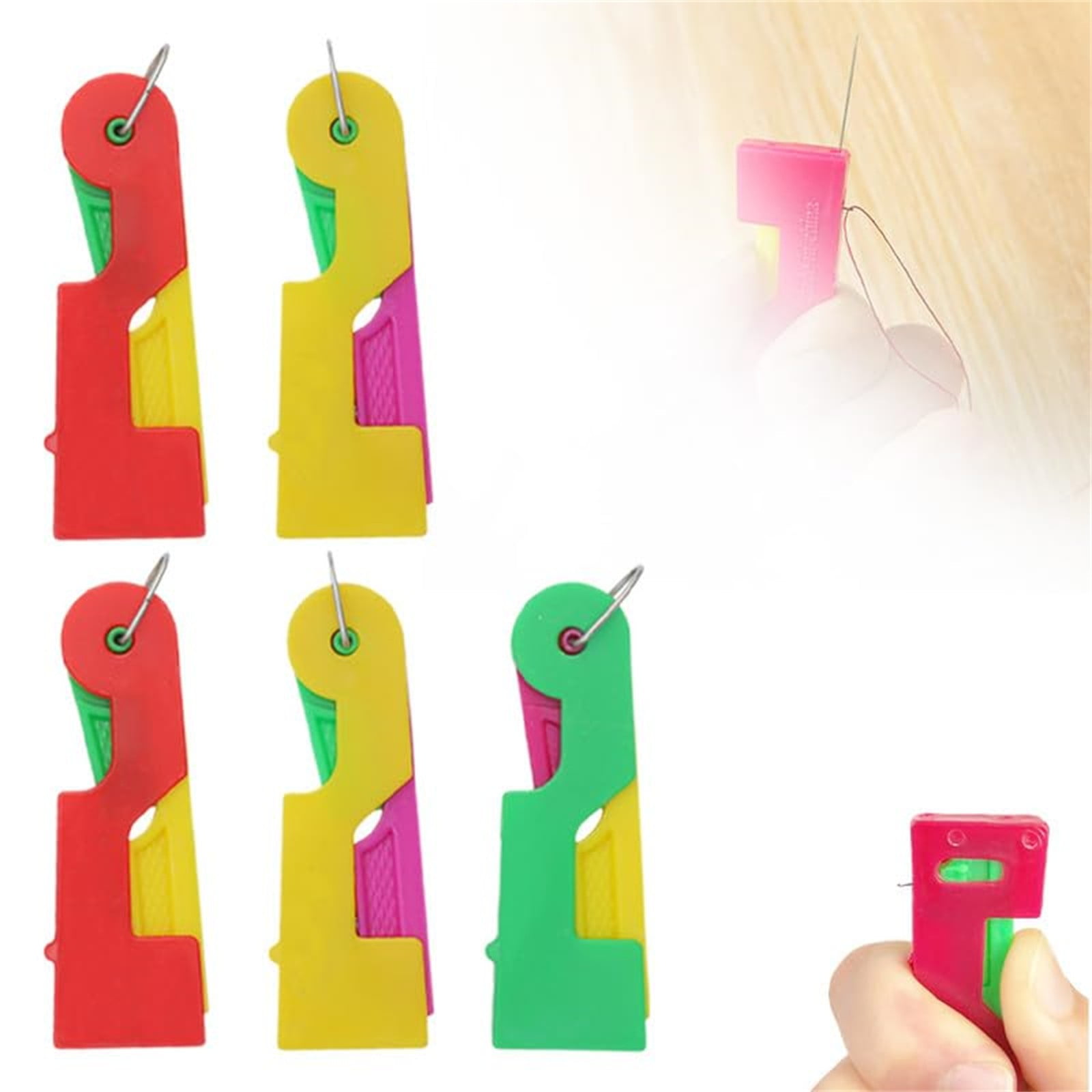 HZAWHX 5PC Automatic Needle Threader, 2024 Needle Threaders for Hand ...