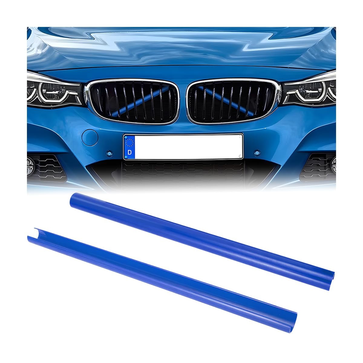 HZEL Car Grill Inserts IFF17 Trims, Vehicle Inserts Stripes, Automotive ...