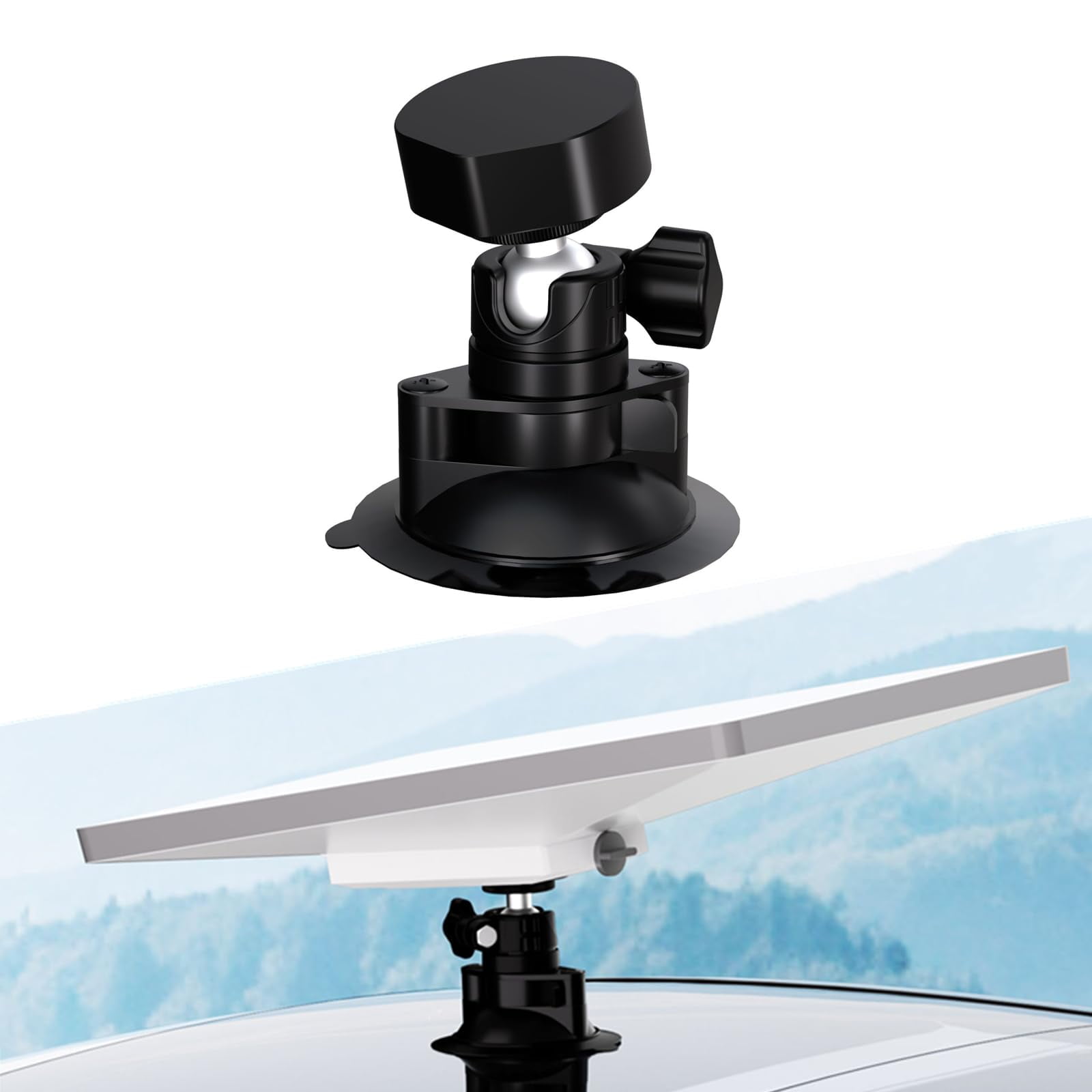 HZGAMER Starlink Mini Car RRF12 Mount for Dashboard, Starlink Mini ...