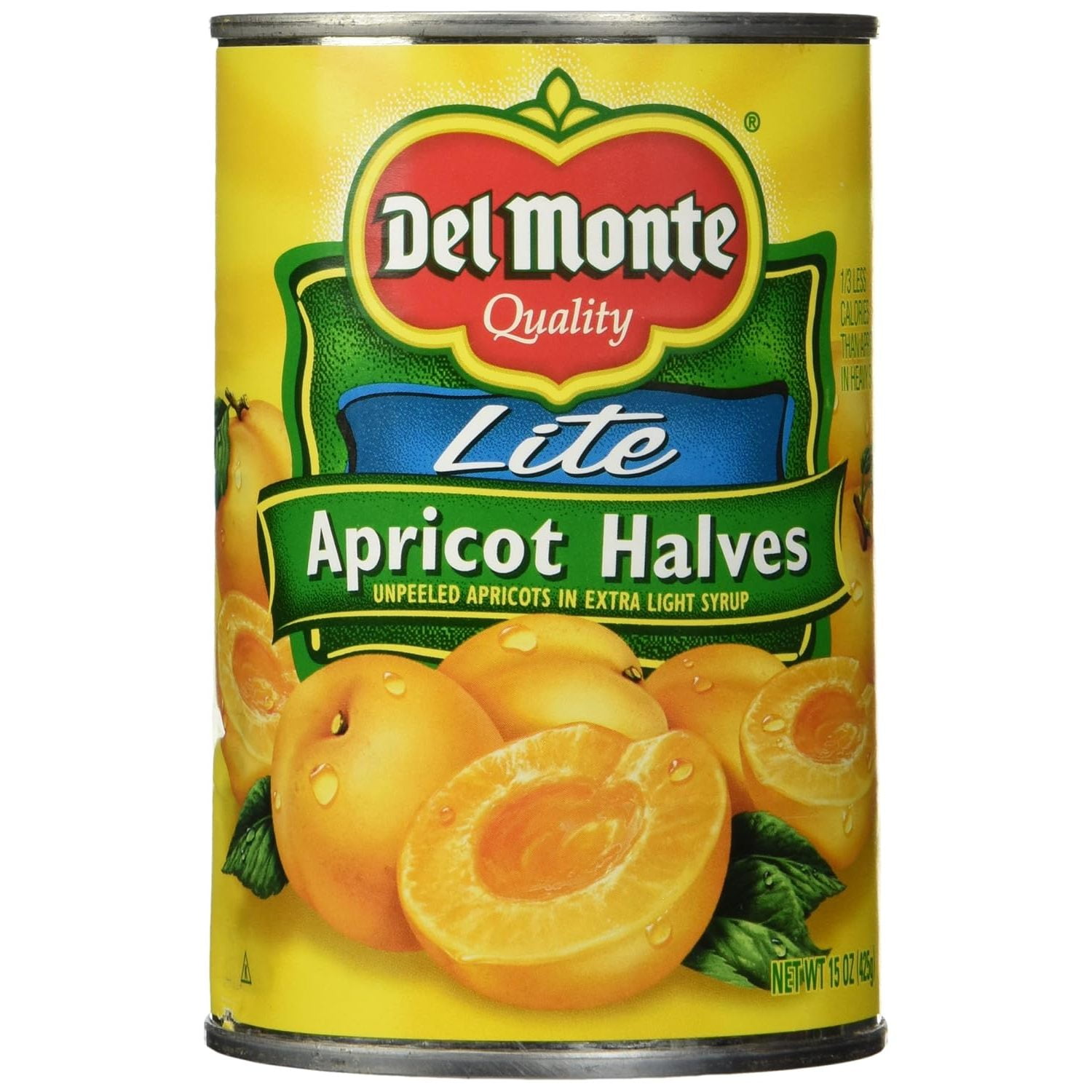 HZJF, Lite Apricots in Extra Light Syrup, 15oz Can (Pack of 6 ...