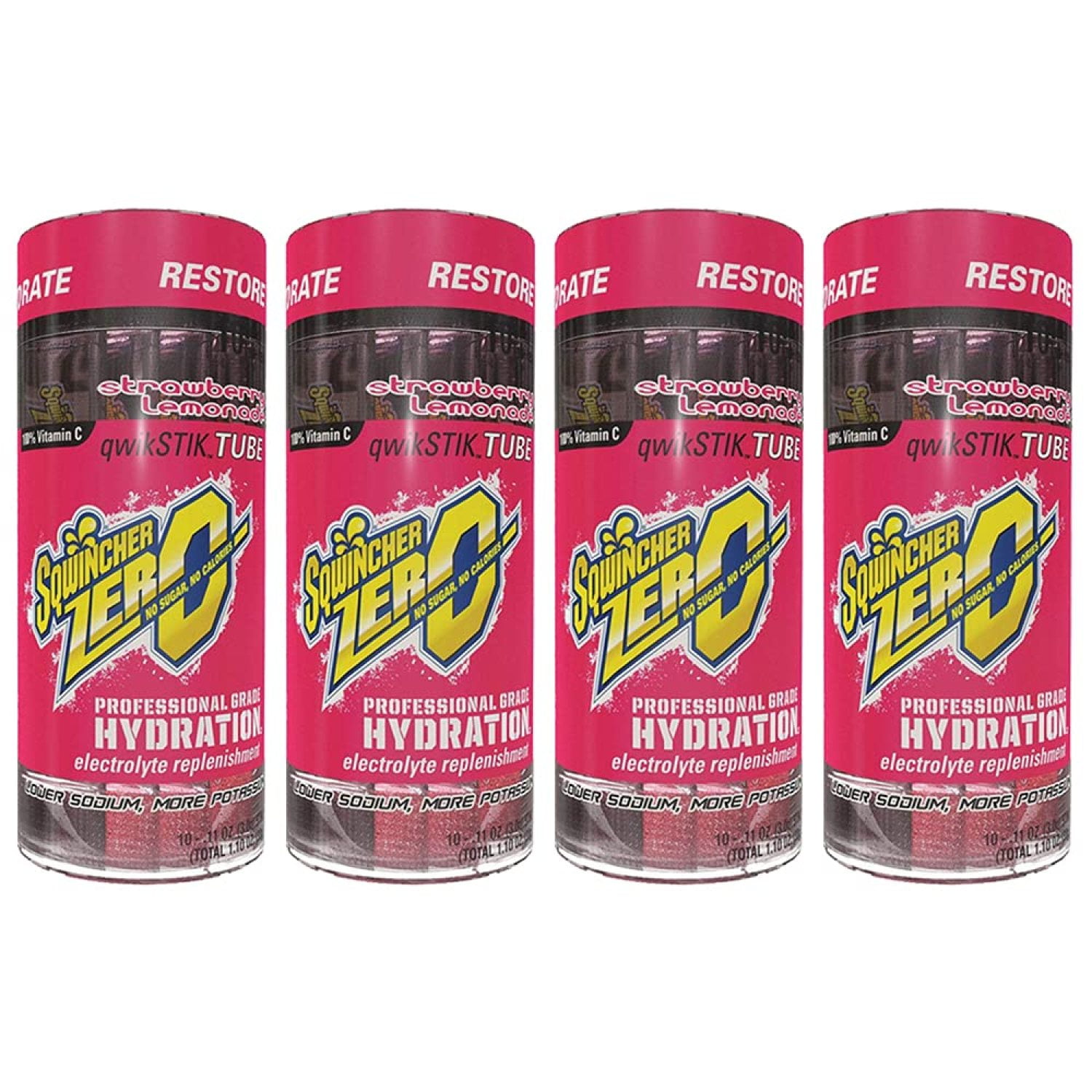 HZJF Qwik Stik Sugar Free Electrolyte Powdered Drink Mix Low Calorie - Assorted Flavors And ...
