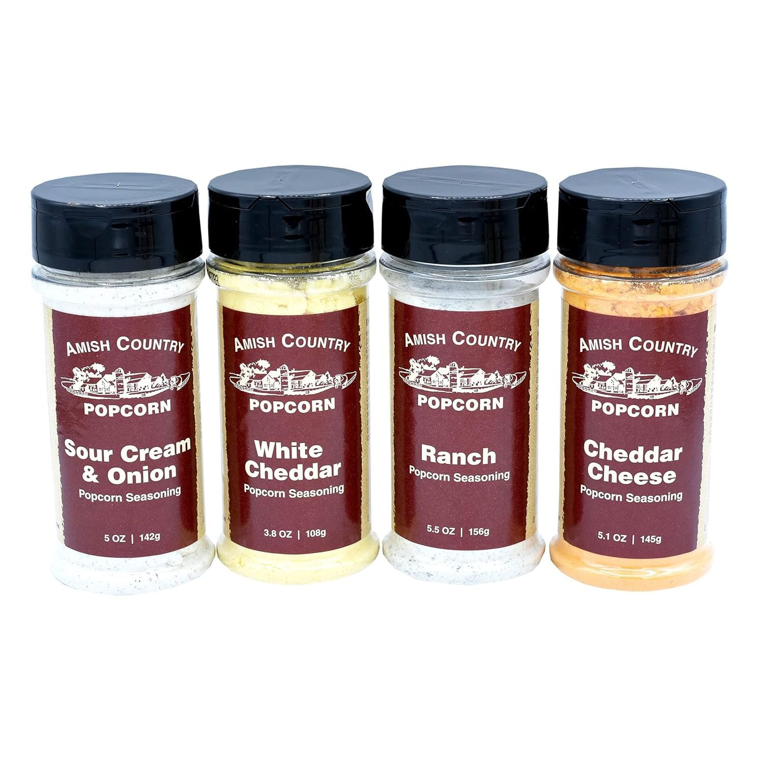 HZJF | Seasoning Variety Pack | 4 Bottles | White Cheddar - Cheddar ...
