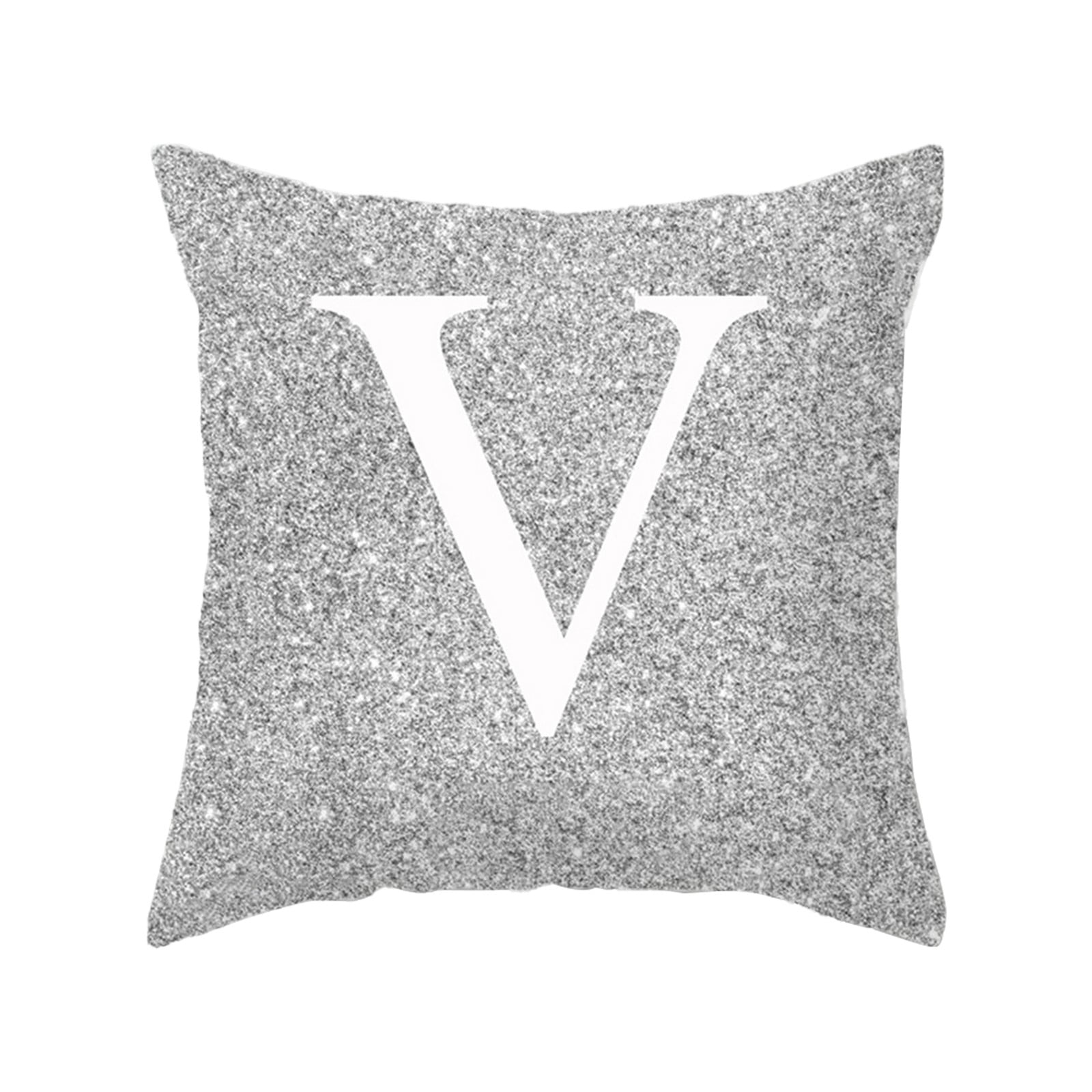 HZJYIJ Hot Sale! Decorative Throw Pillow Covers, 18"x18" Initial Throw ...