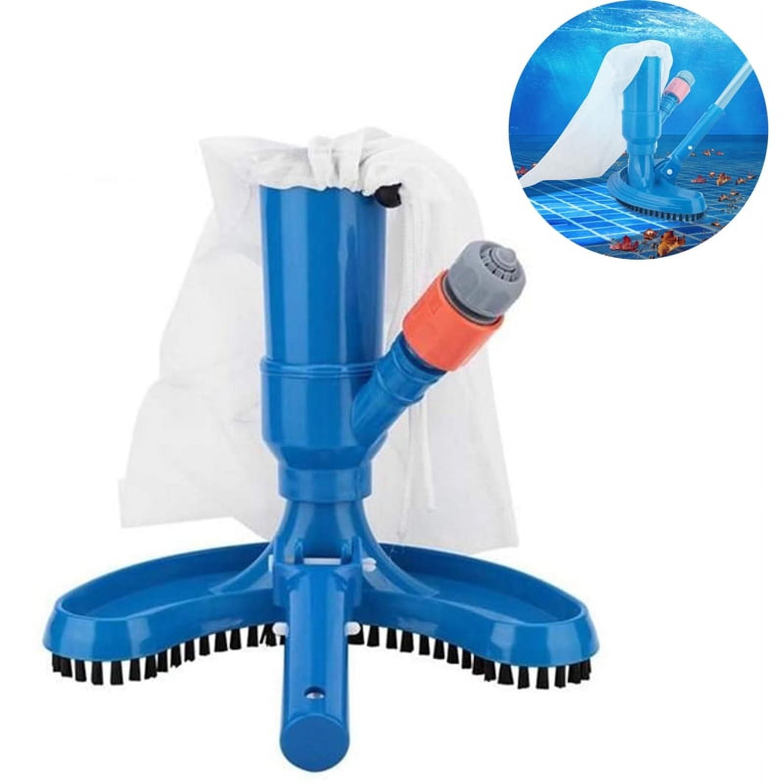 HZKAICUN Swimming Pool Spa Brush Pool Vacuum Cleaner Portable Suction ...