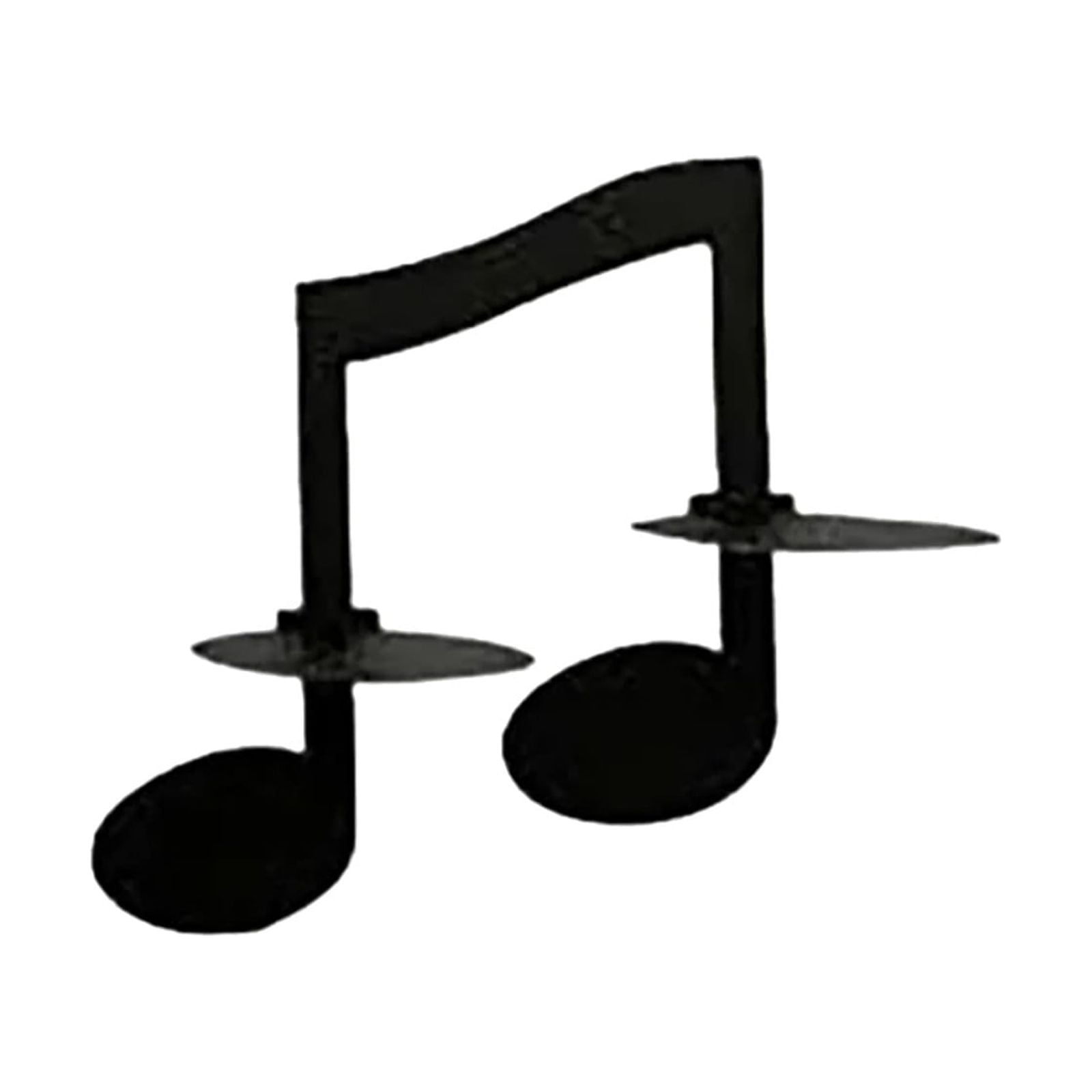 HZLPFO Black Music Note Wall Sconce,Vintage Art Musical Note Candle ...