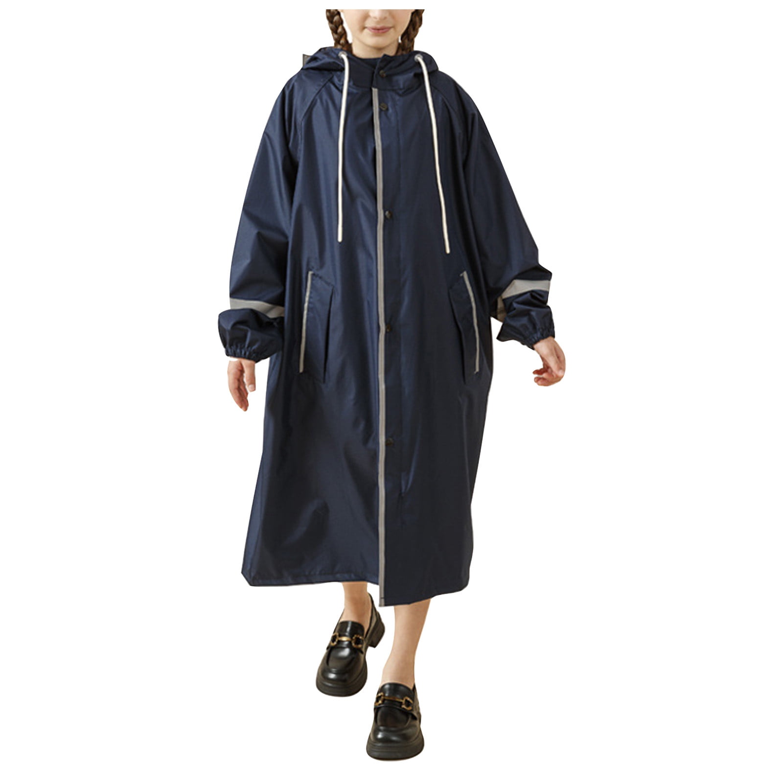HZLPFO Boys Girls Lightweight Breathable Raincoat Waterproof Hooded ...