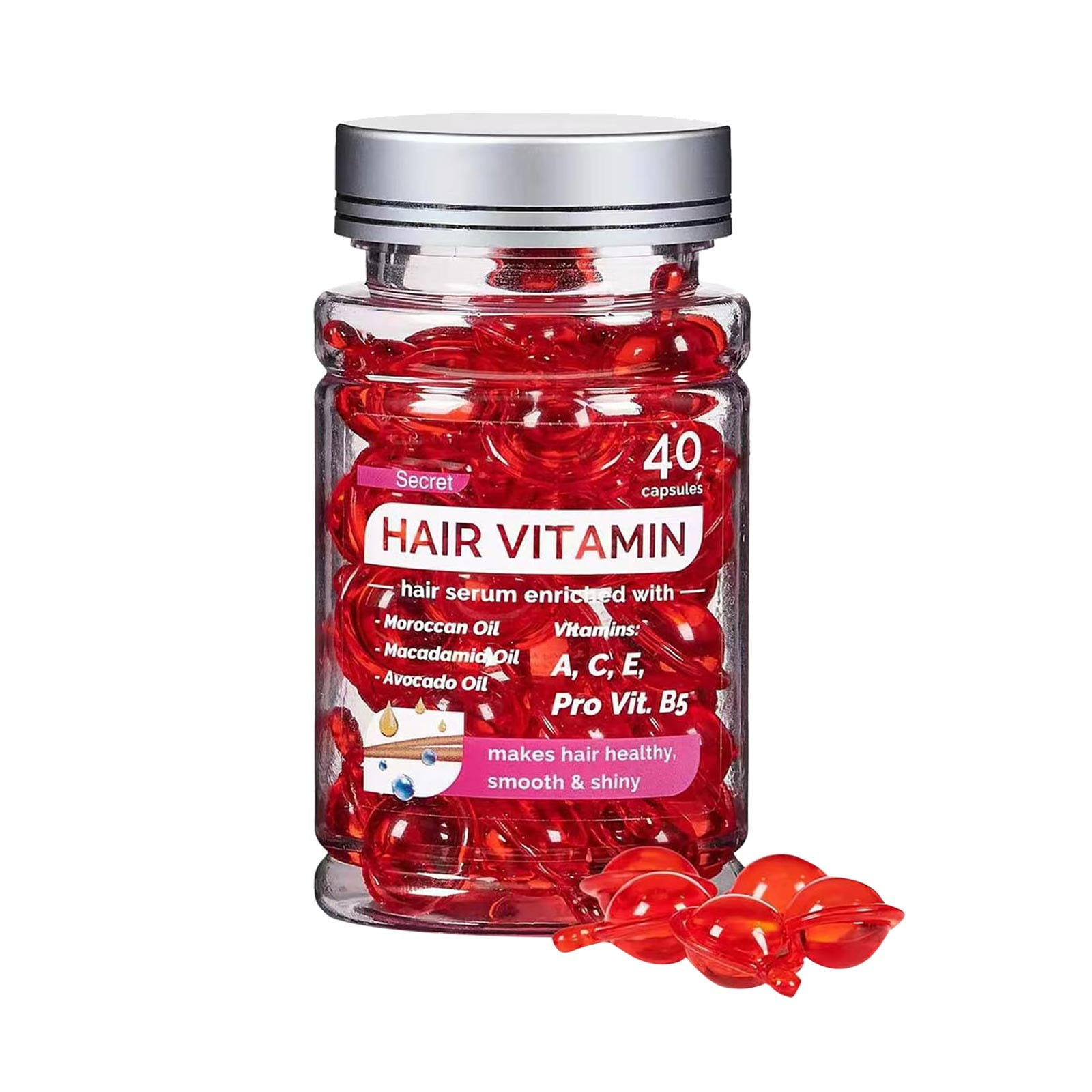 HZLPFO Hair Treatment Serum Oil Capsules - Conditioning Repair ...