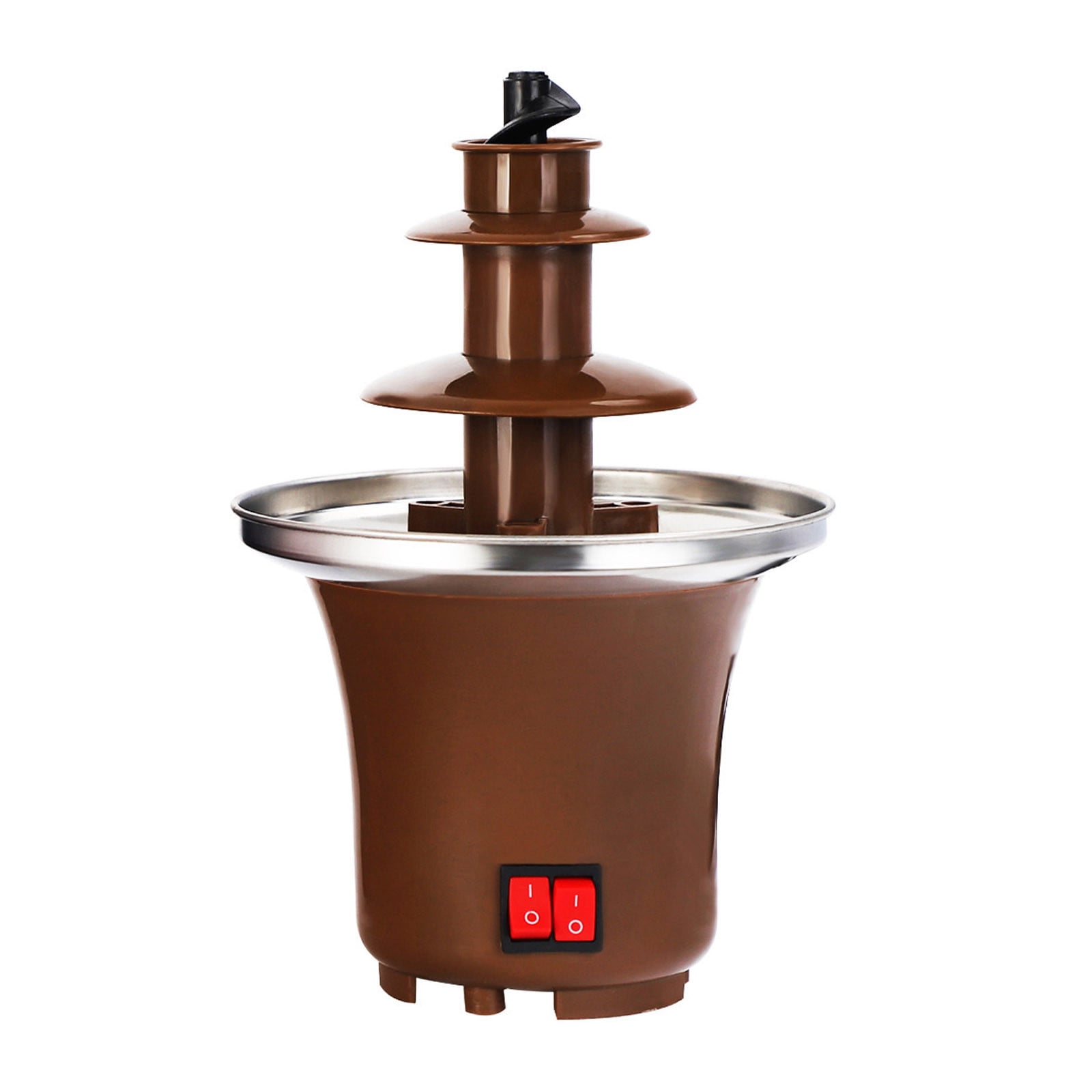 HZLPFO Electric Chocolate Fountain Machine，Stainless Steel Cheese ...
