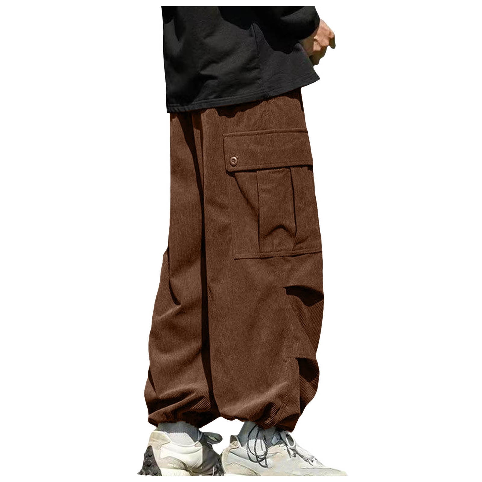 HZLPFO Men's Pants Men's Regular Tapered Cargo Pants,2XL - Walmart.com