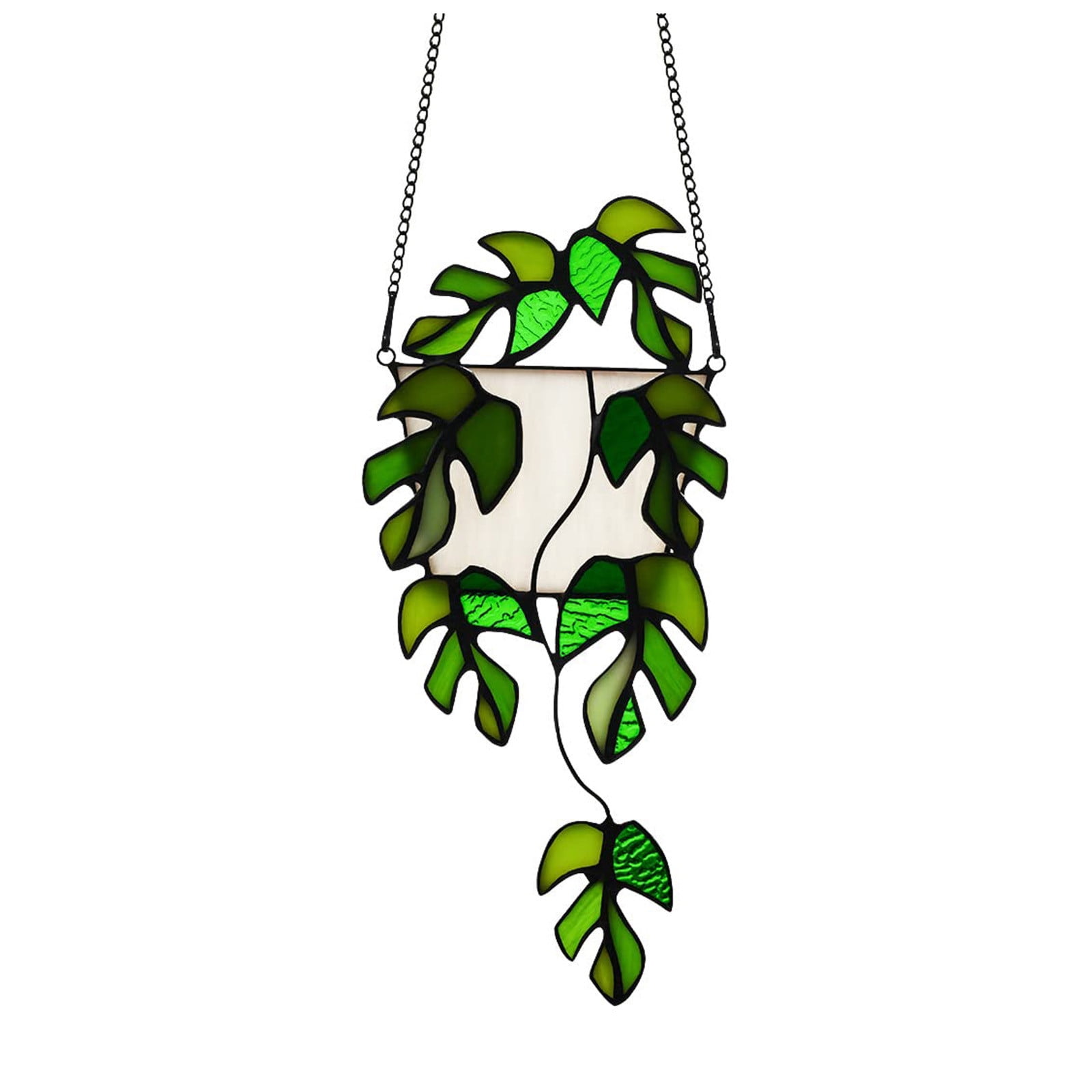 HZLPFO Stained Glass Window Hanging Hanging Ornament Real Stain Glass ...