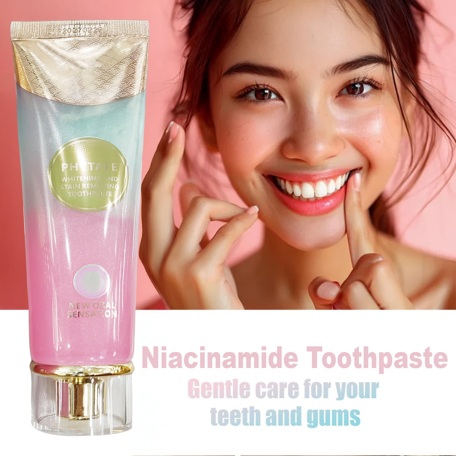 HZLXW 1/2/3Pcs 100G Nicotinamide Anti-sugar Whitening Toothpaste ...