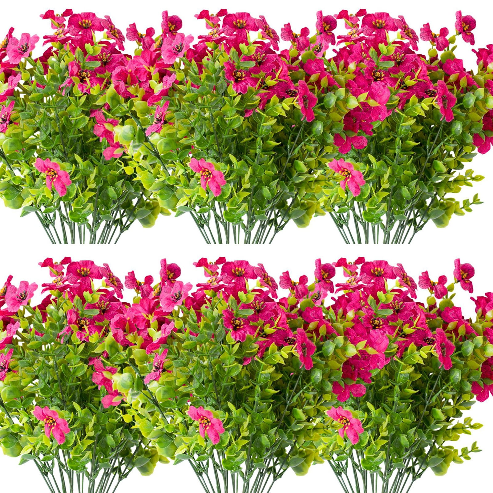 HZLXW 1 Bouquet Garden Artificial Flower Realistic Looking Vibrant ...