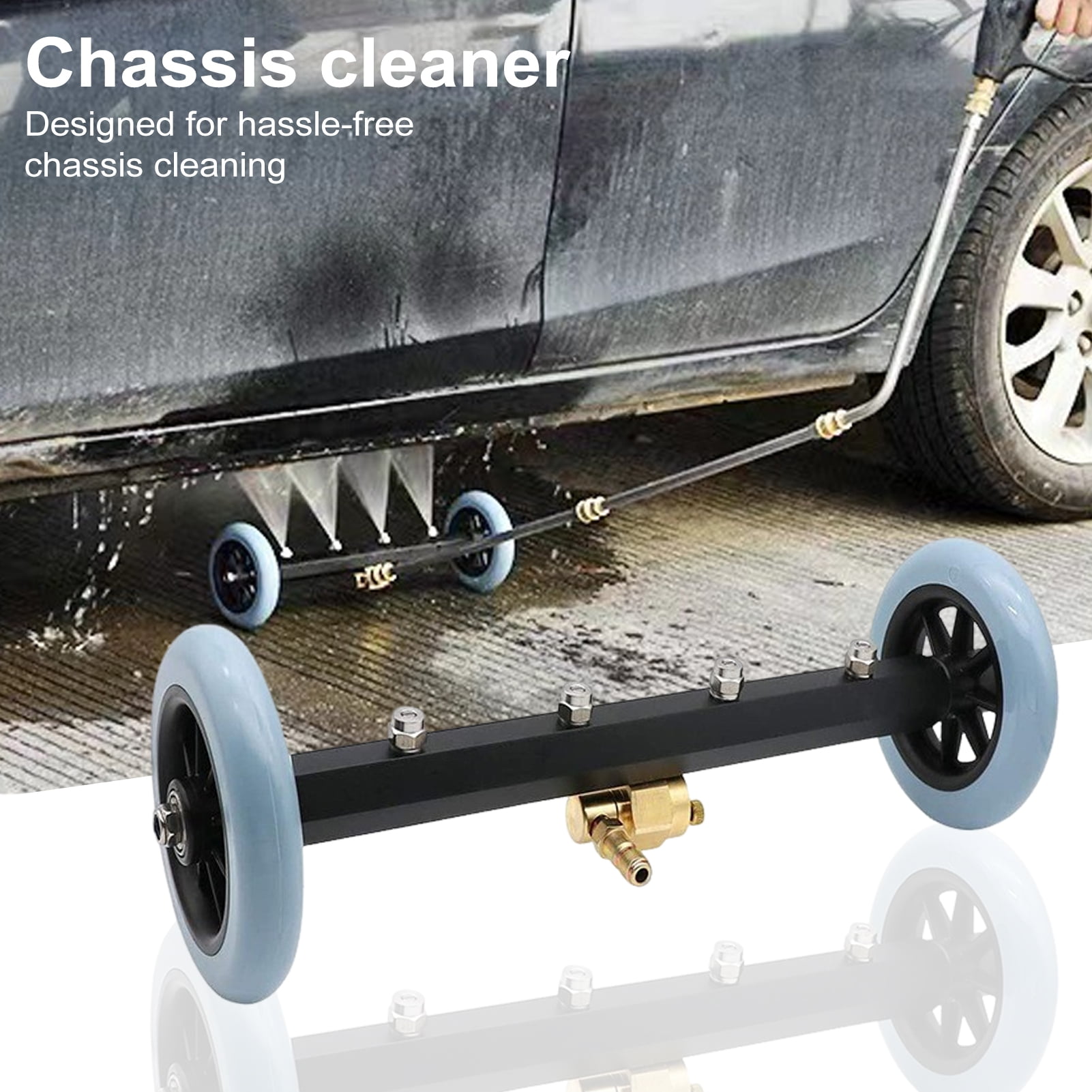 HZLXW 16 Inch Undercarriage Car Washer Pressure Washer under Car ...