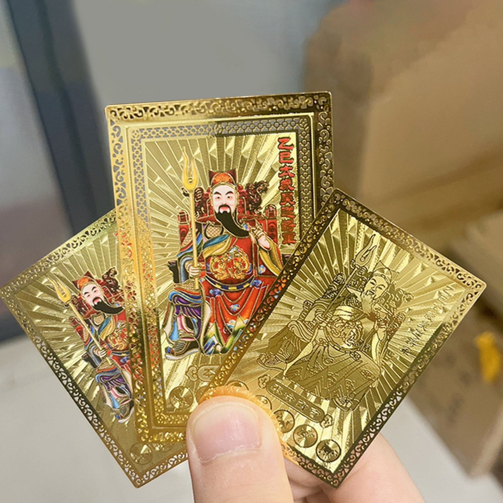 HZLXW 2025 Tai Sui Card Feng Shui Amulet Card Snake Year Luck ...