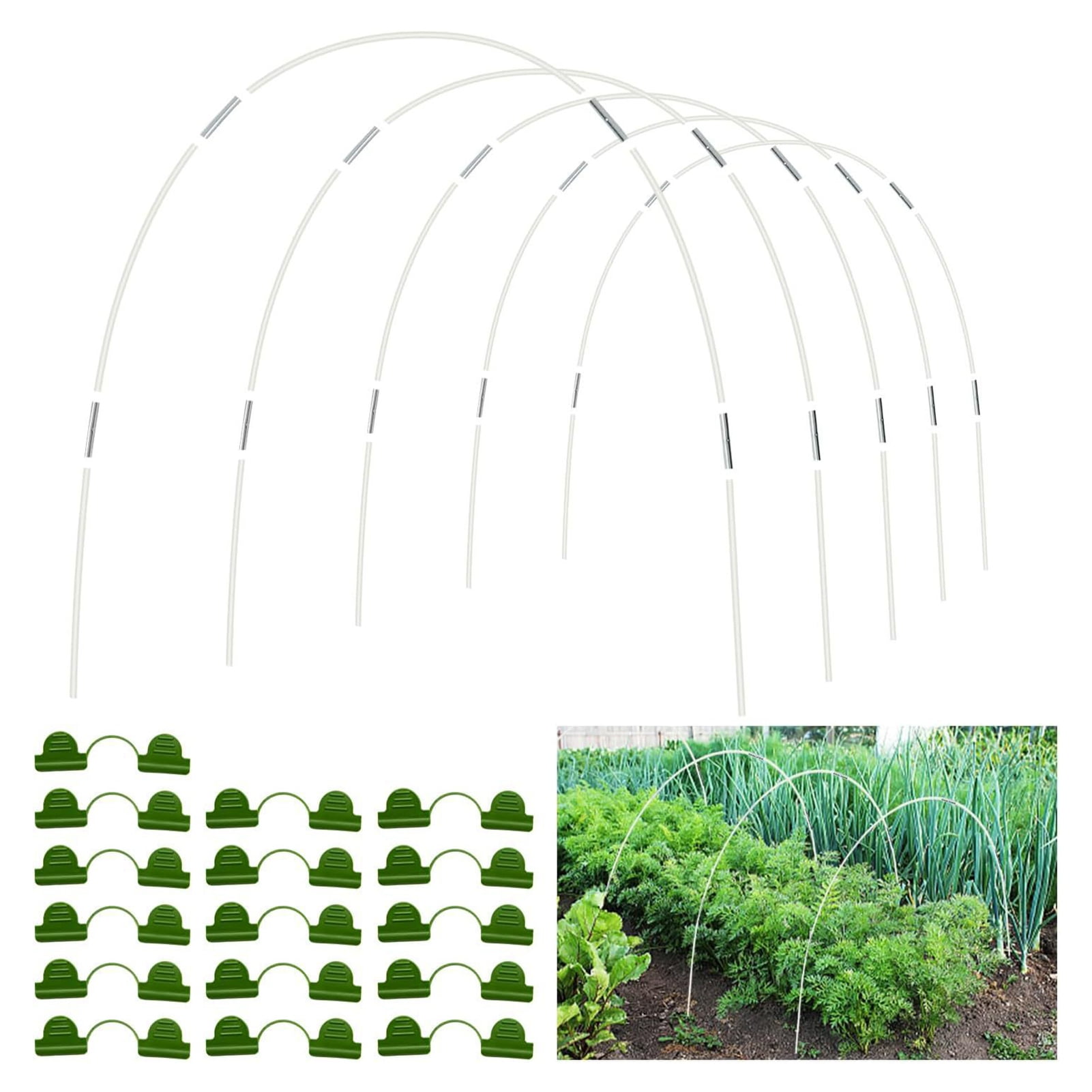 HZLXW 25/36/50Pcs Plant Support Piles Easy Installation Ultra-Fine ...