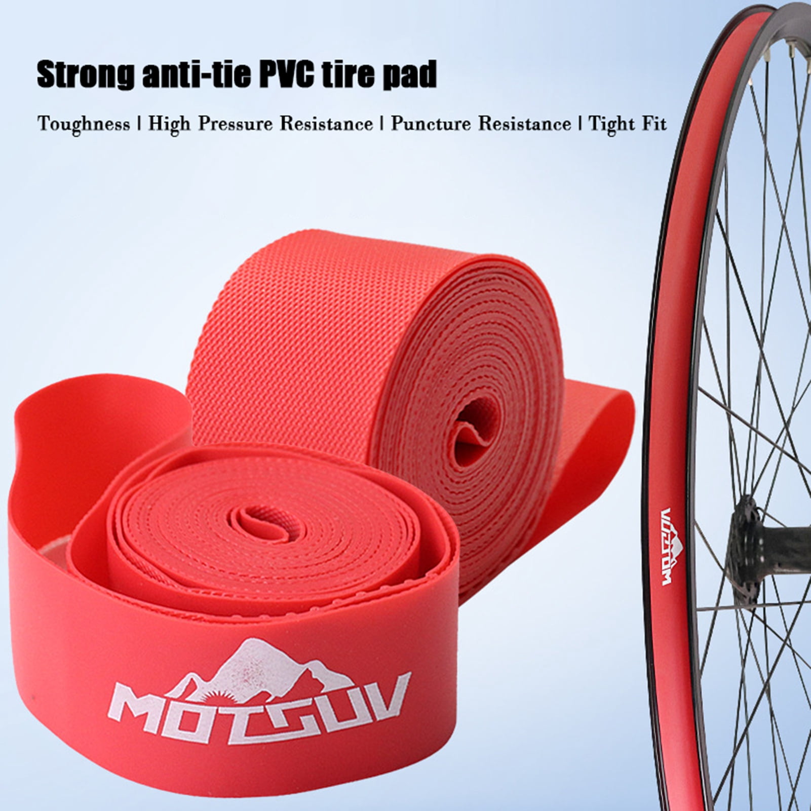 HZLXW 2Pcs Bicycle Rim Liner Strip MTB Mountain Road Bicycle Tire Rim ...