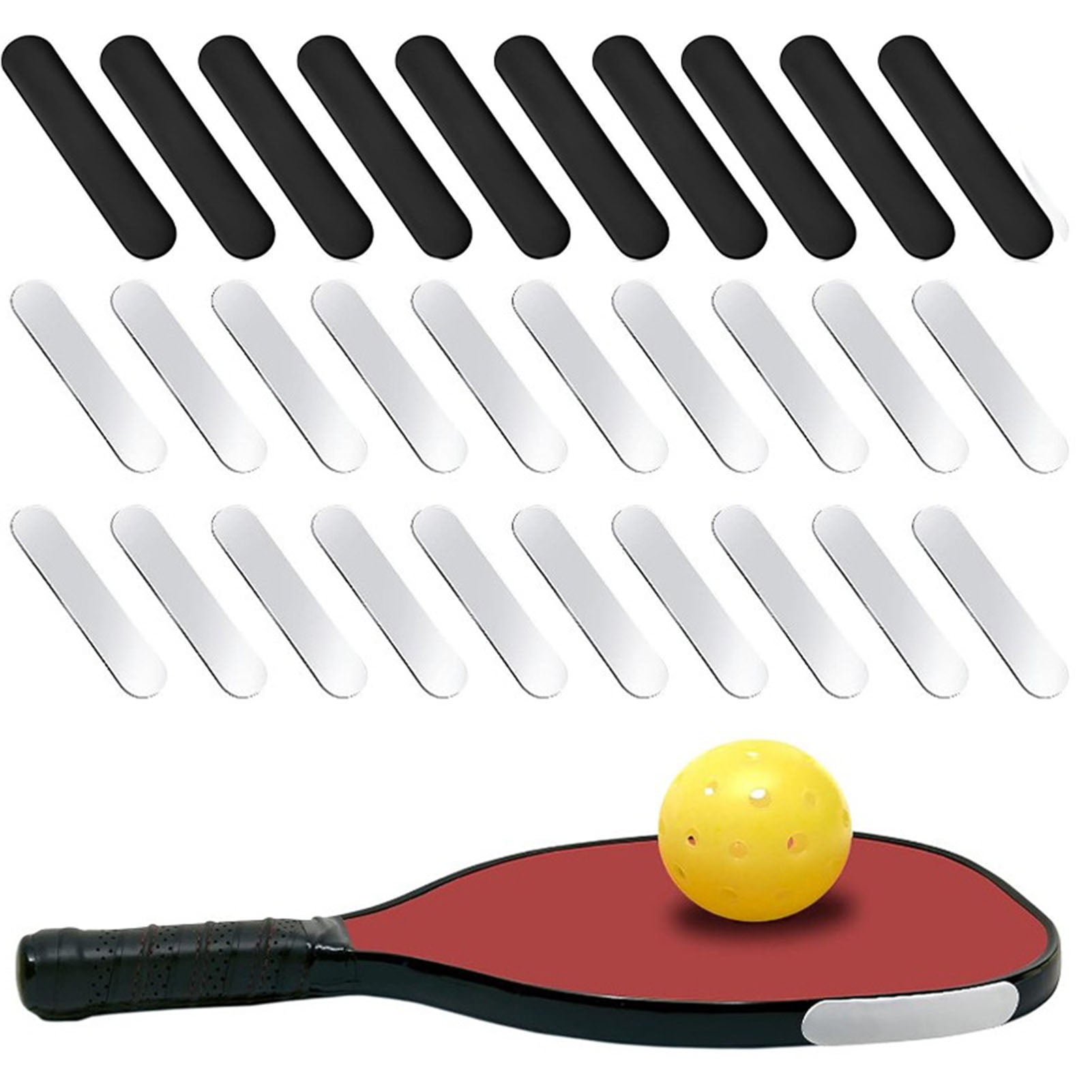 HZLXW 30Pcs 3G Pickleball Paddle Weight Tape Adhesive Control Power ...