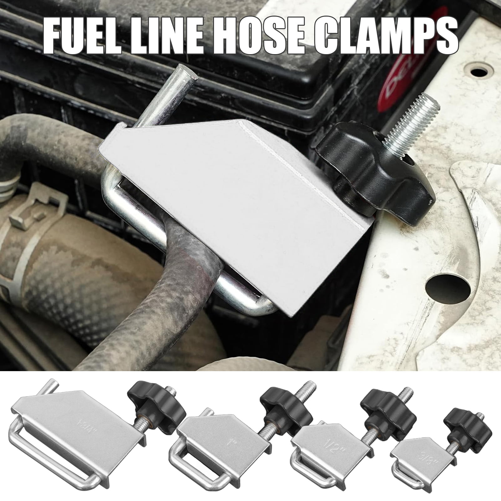 HZLXW 4Pcs Hose Pinch Off Pliers Oil Pipe Clamp Set for Fuel Line ...