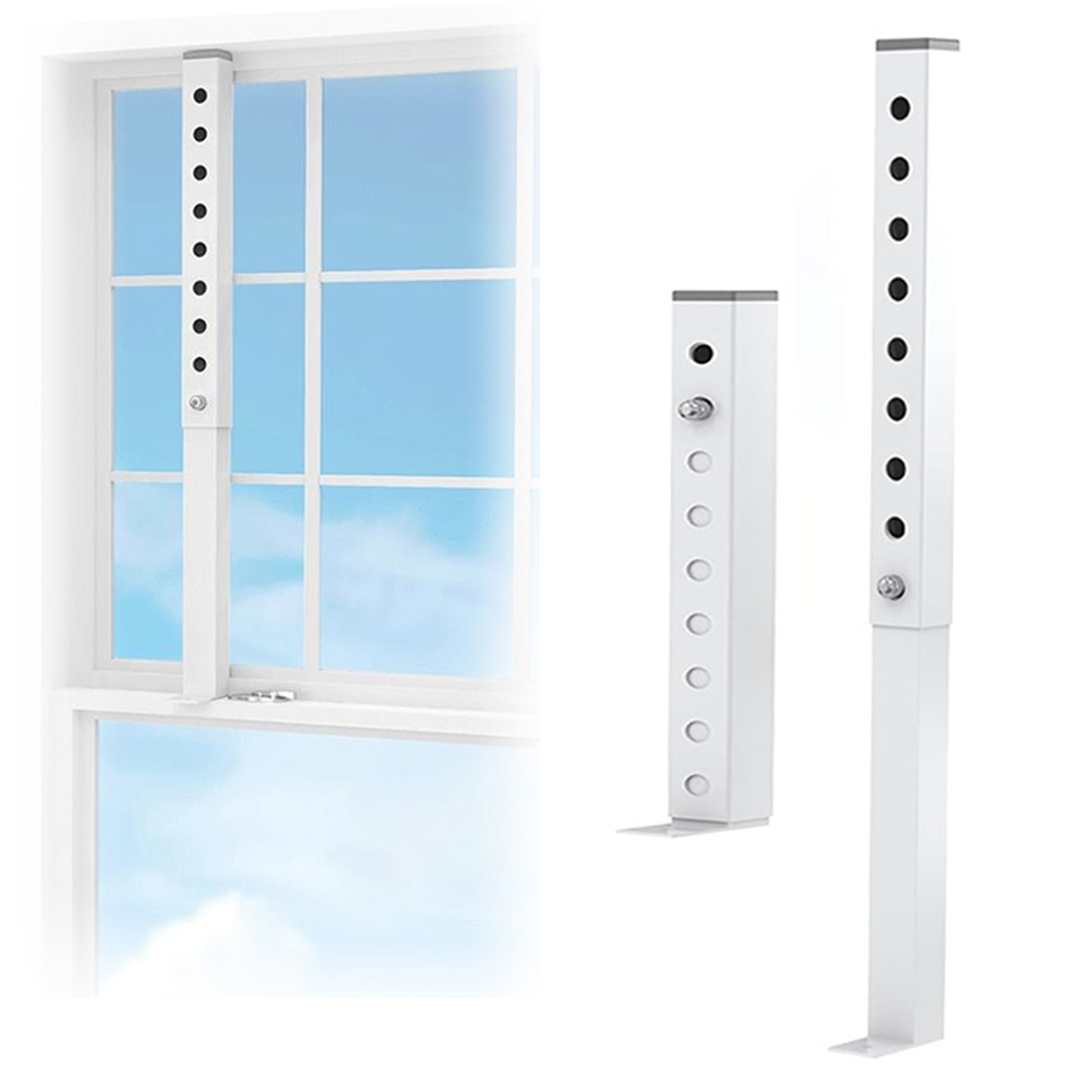 HZLXW Adjustable Window Security Bar with Child-Proof Anti-Lift Lock ...