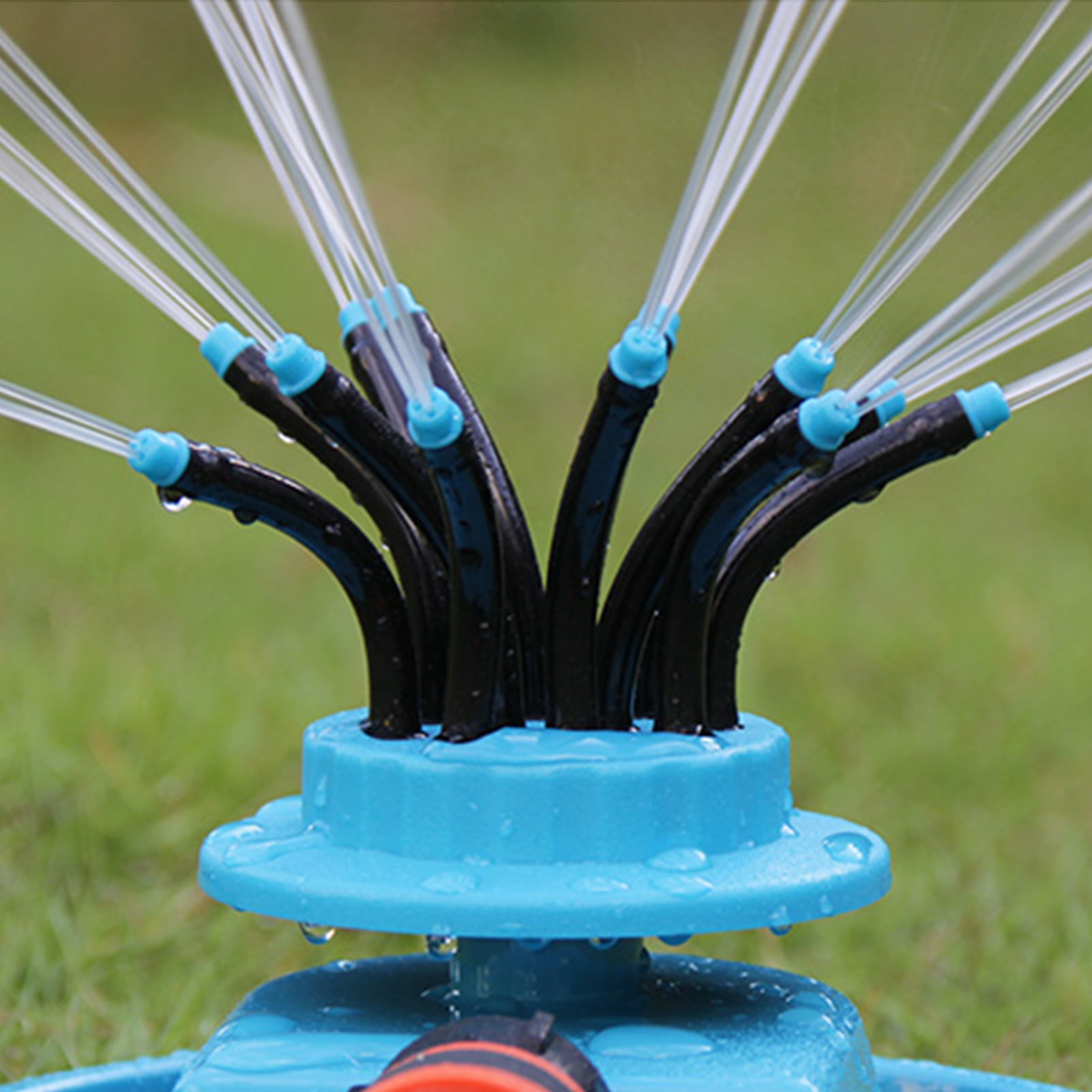 HZLXW Automatic Lawn Sprinkler Garden Watering Sprinkler with ...