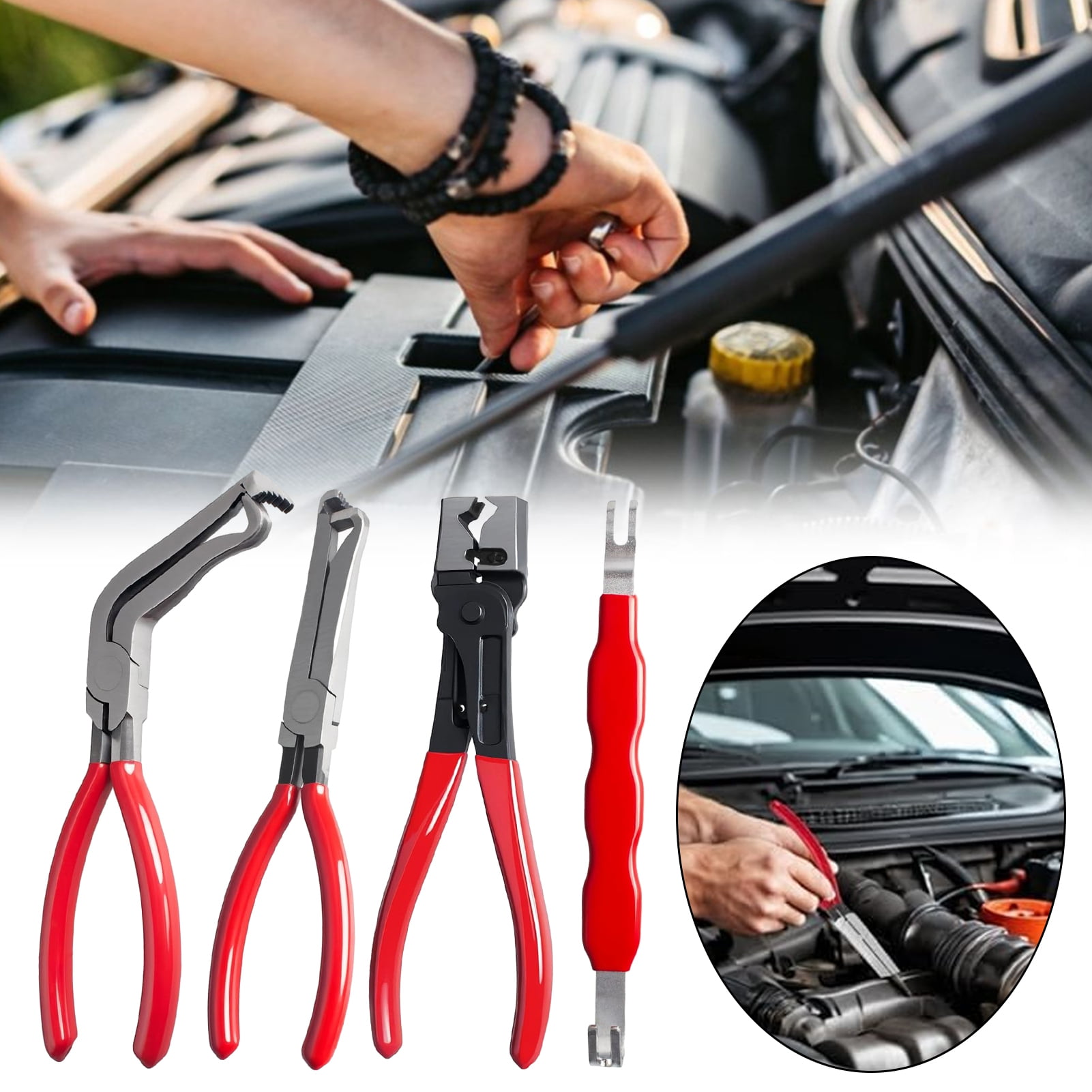 HZLXW Automotive Electrical Disconnect Pliers with Ergonomic Handle ...