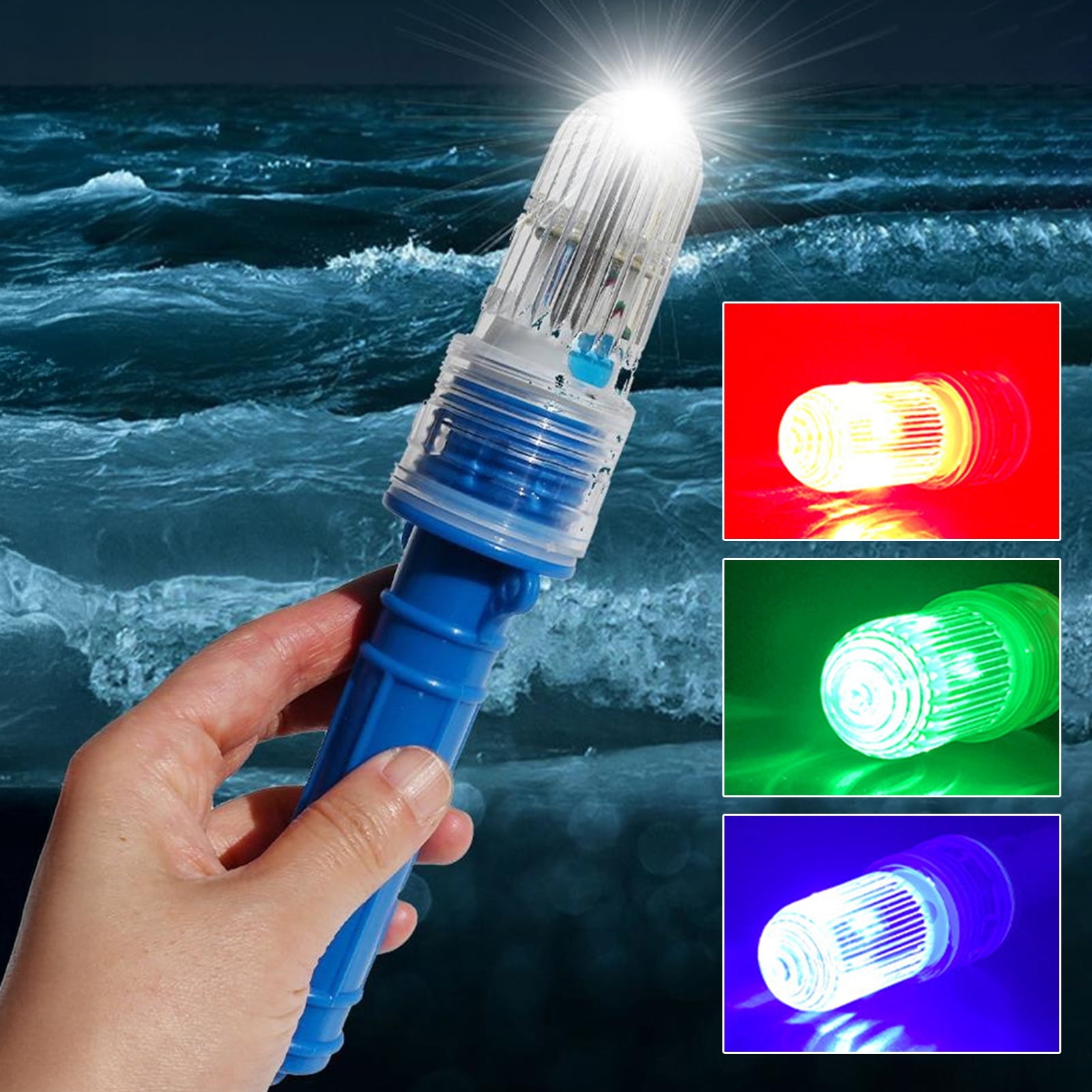 HZLXW Boat Flares Super Bright Compact Design Portable Intelligent ...