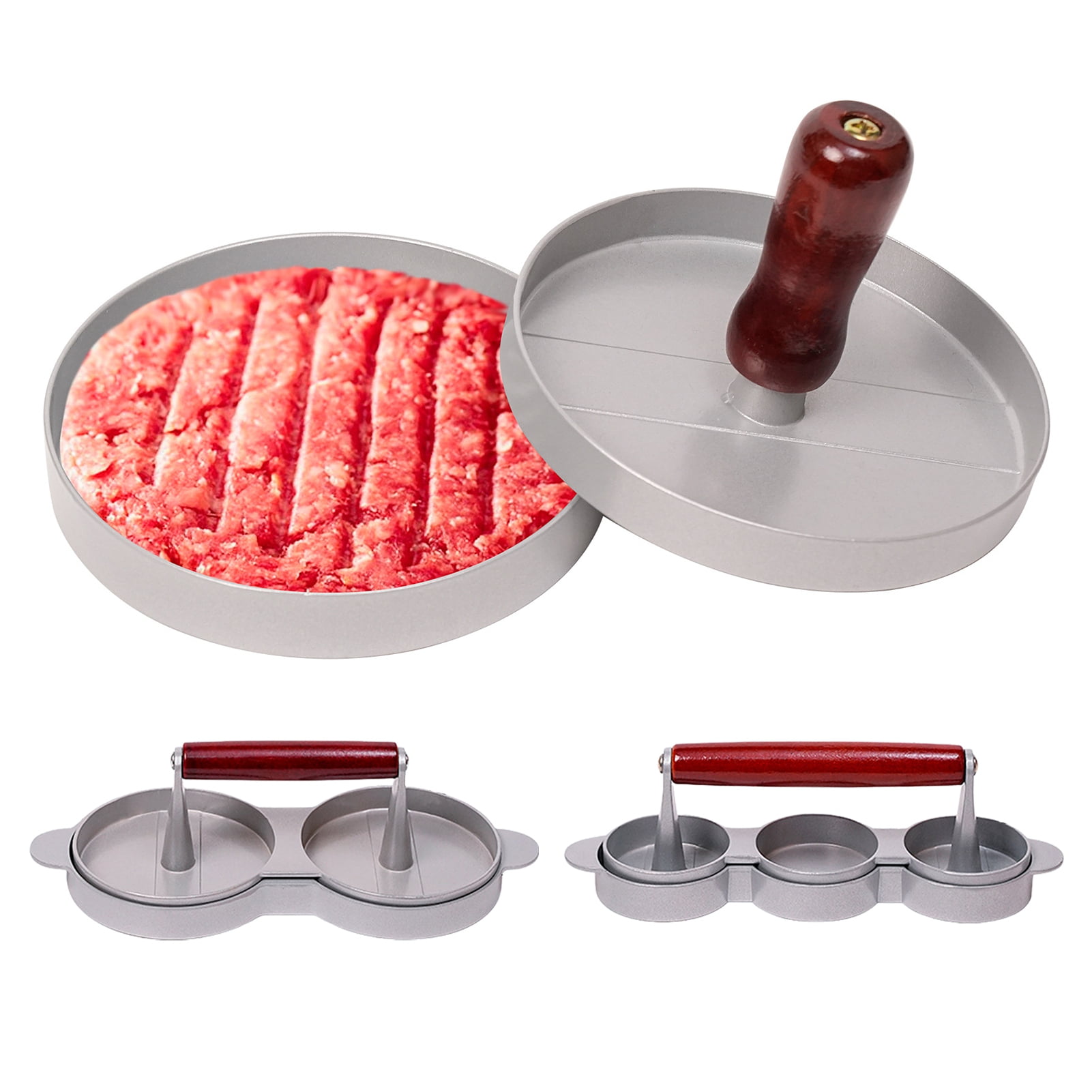 HZLXW Burger Press Patty Maker Aluminum Alloy Hamburger Fish Patty ...