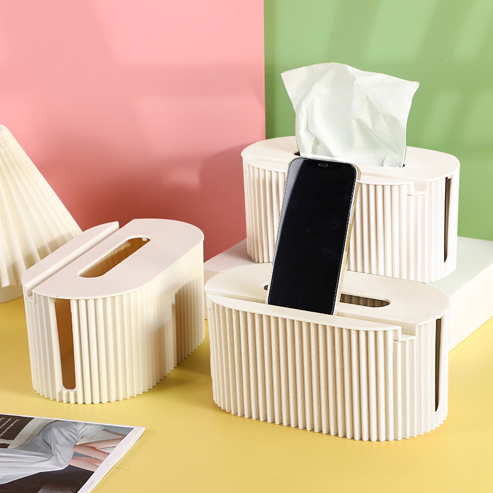 HZLXW Cable Management Box with Lid Power Stripe Surge Protector ...