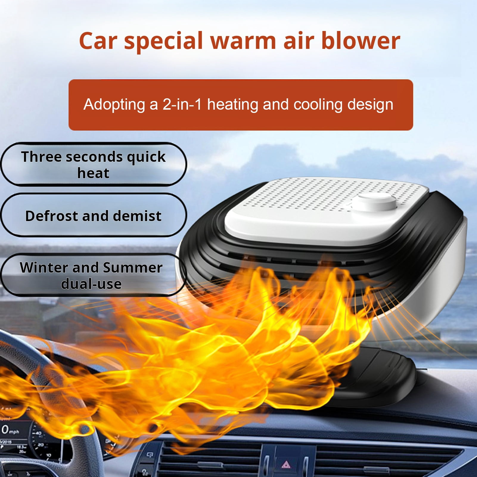 HZLXW Car Heater for Vehicle Portable Car Heater Igniter 24V Windshield ...