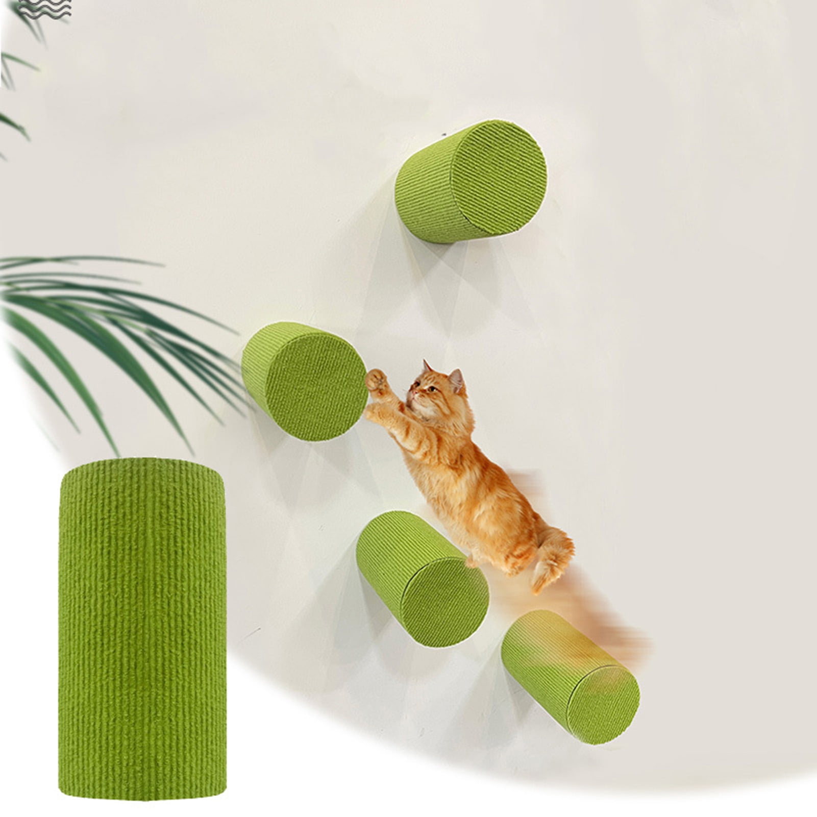 HZLXW Cat Scratching Post Wall Mount Self-Adhesive Furniture Protector ...