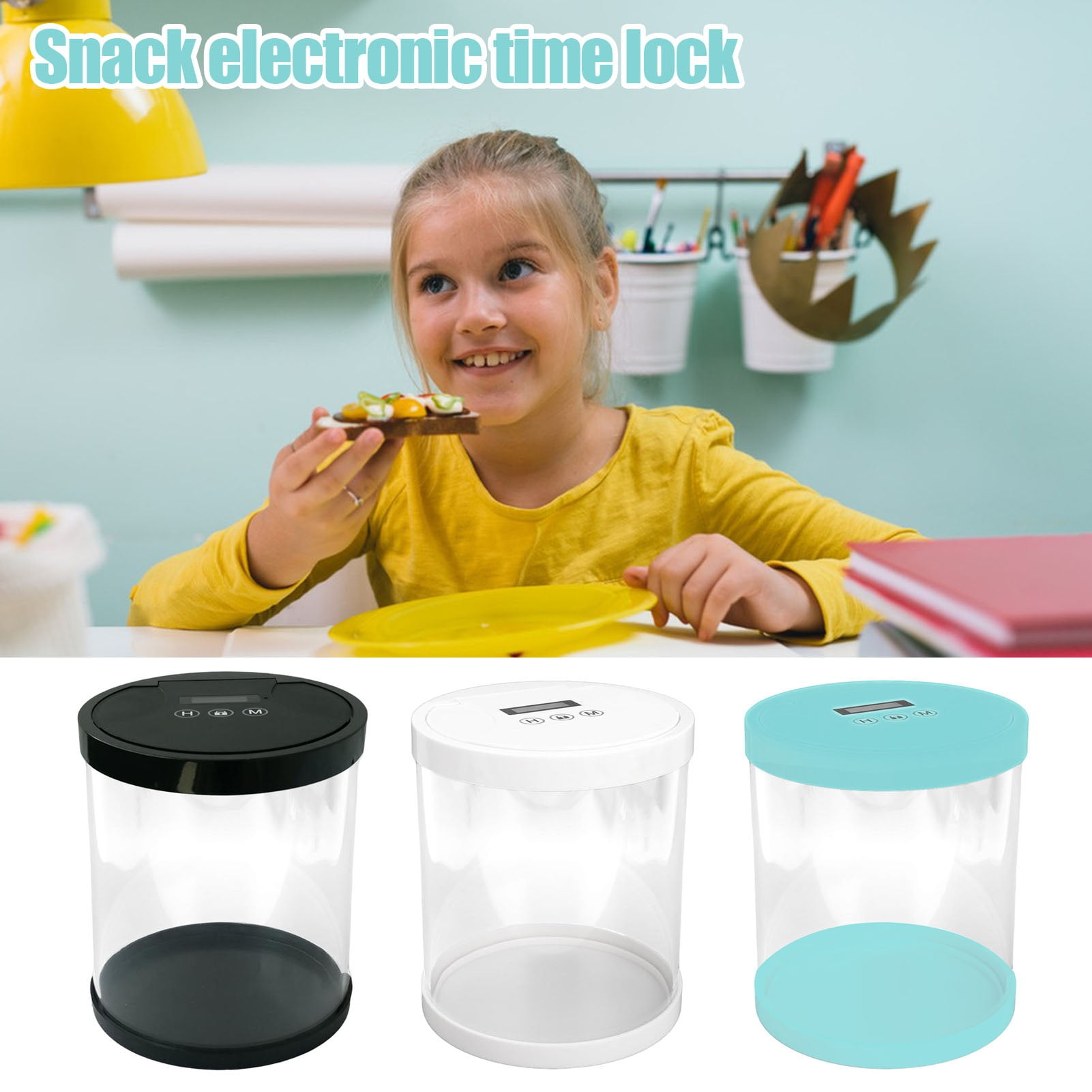 HZLXW Cellphone Time Locking Box with Digital Display Large Capacity ...