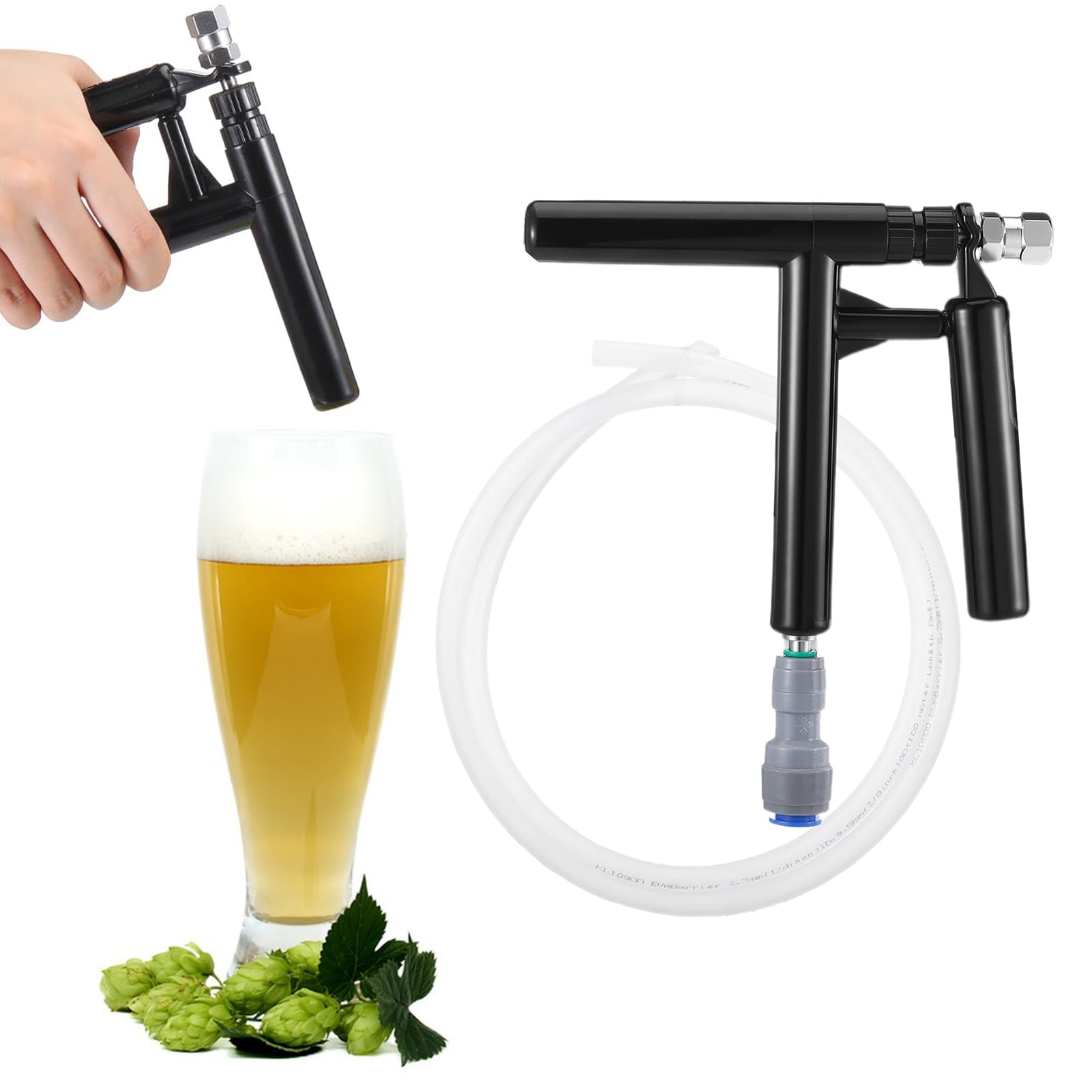 HZLXW Craft Beer & Beverage Dispenser Kit for Lemonade Stands Easily ...