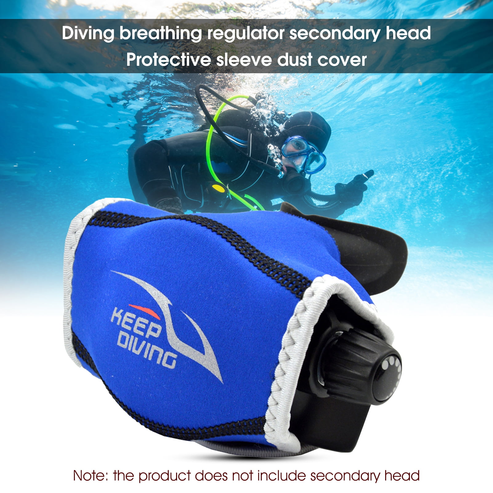 HZLXW Dive Regulator Cover Soft Dust-proof Neoprene Diving Breathing ...