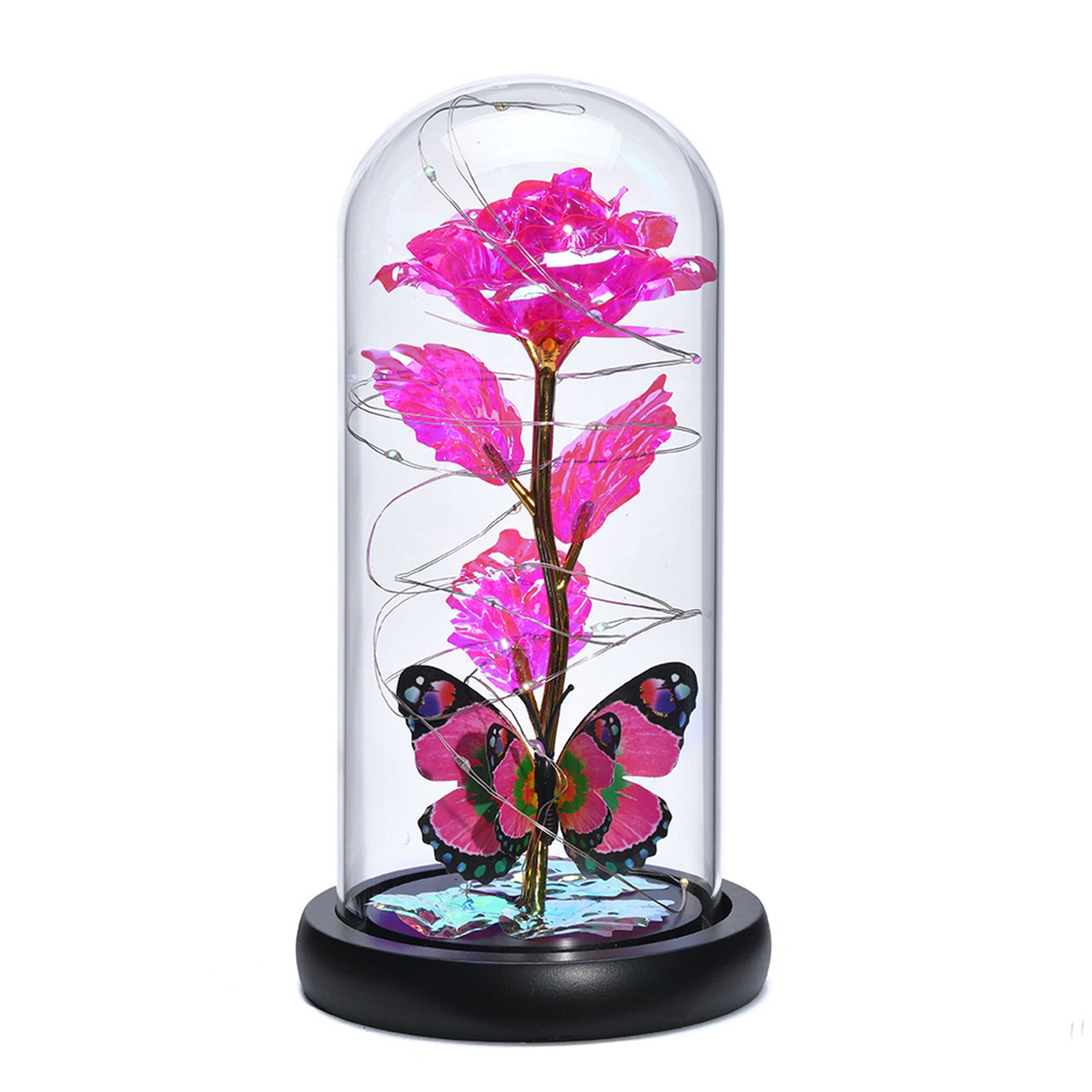 HZLXW Eternal Love Rose for Wife Mom Best Birthday Valentine's Day ...