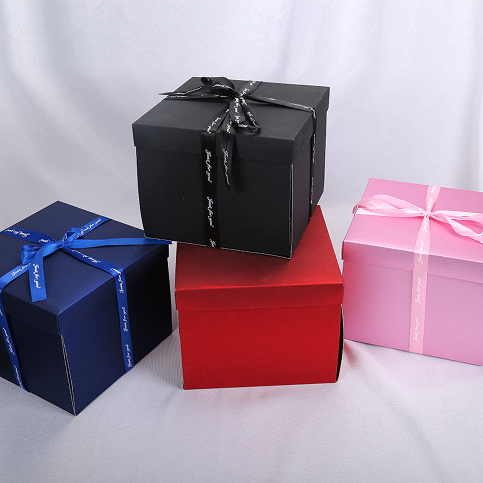 HZLXW Explosion Gift Box Preassembled Photo Album Pop Up Love Box DIY ...