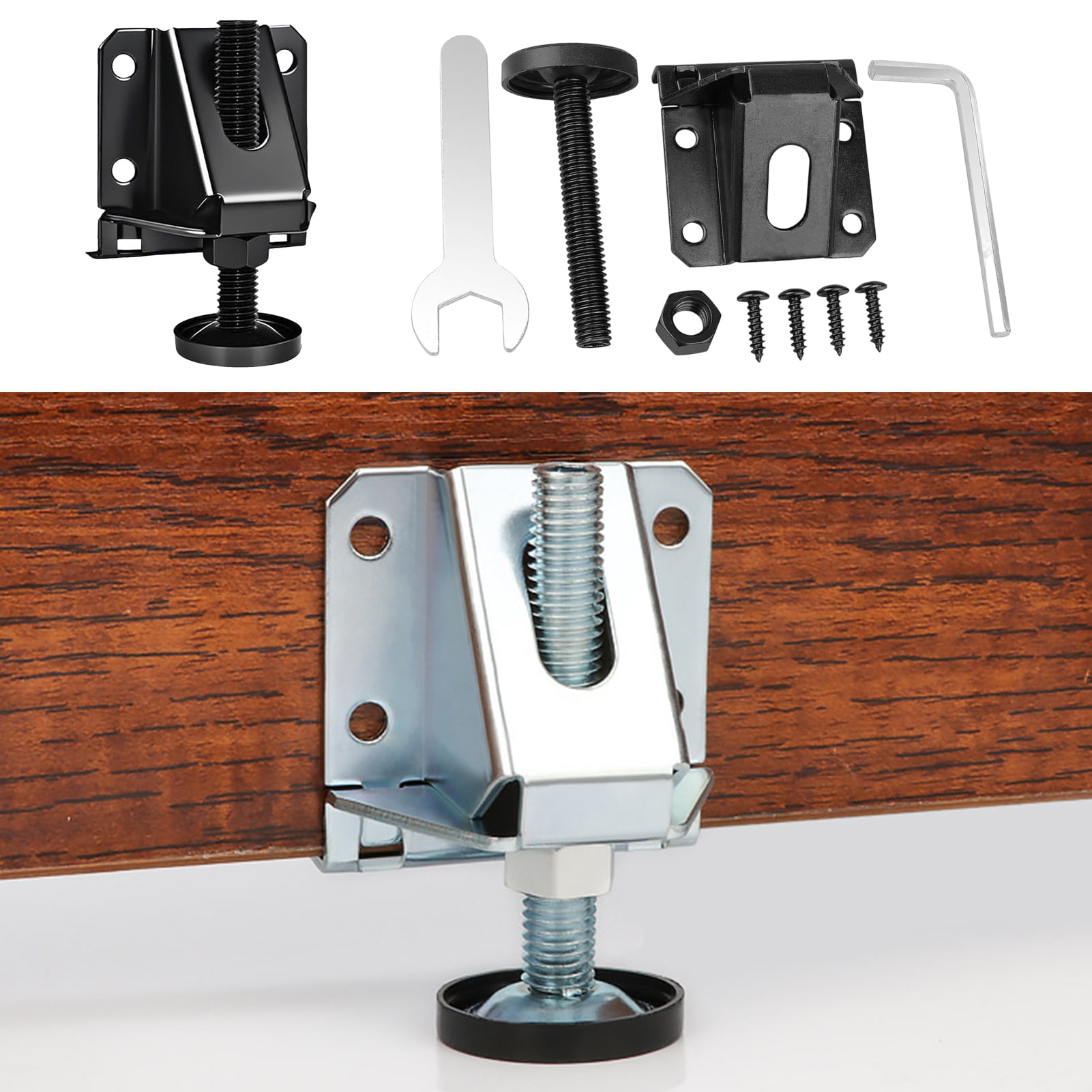 HZLXW Heavy Duty Leveling Feet 330lbs Load-capacity Height Adjustment ...