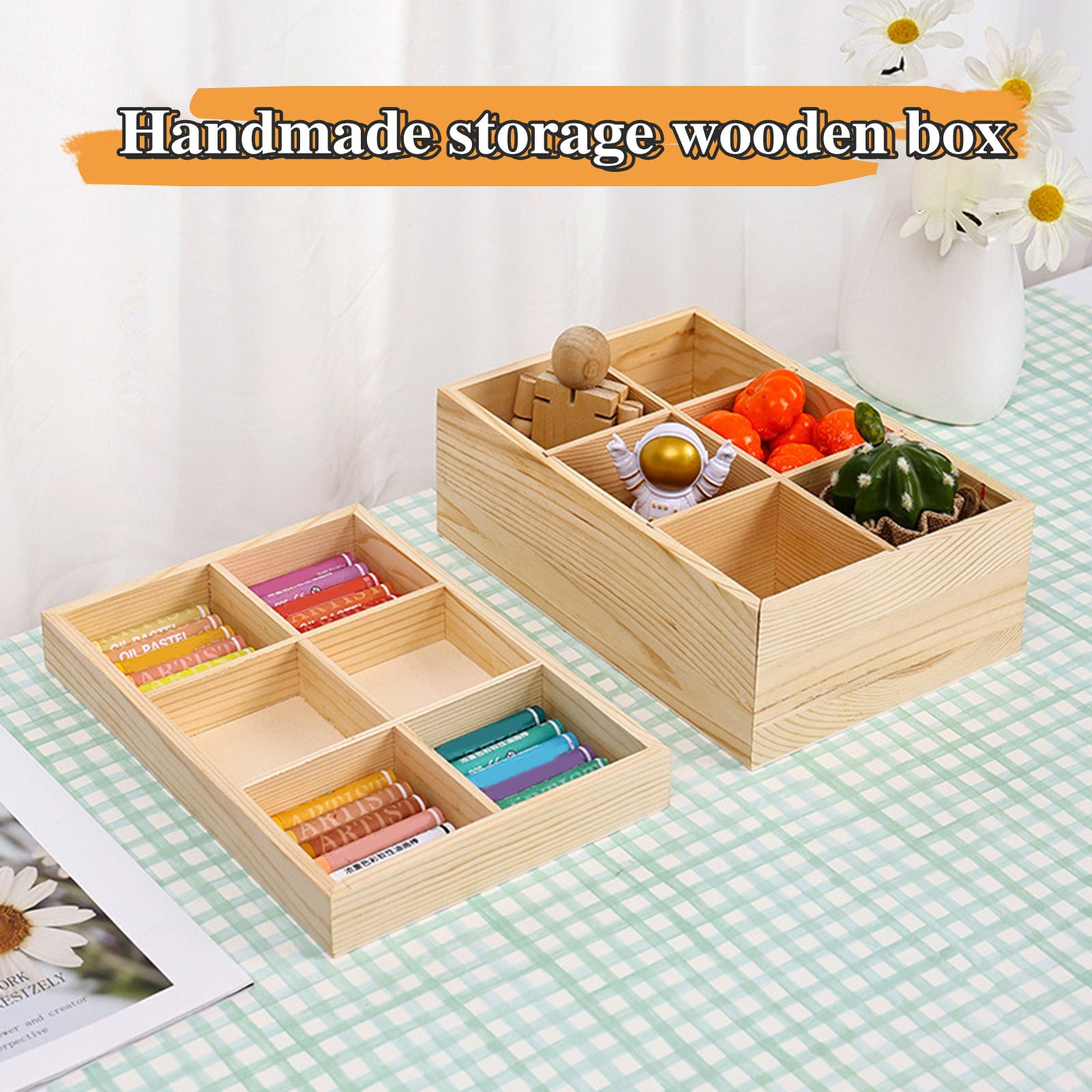 HZLXW Paint Brush Storage Case Smooth Edge Burr Free Large Capacity ...