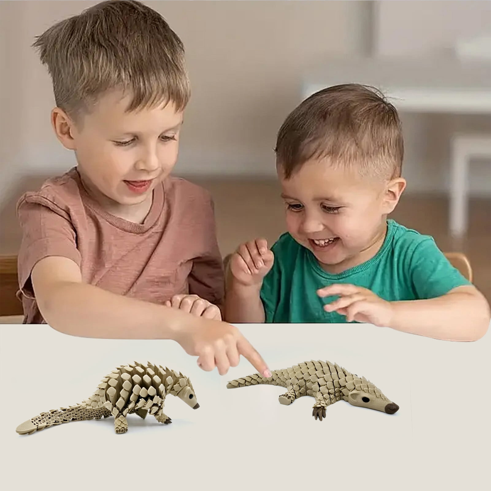 HZLXW Pangolins Ornament 3D Printed Exquisite Design PLA Material ...