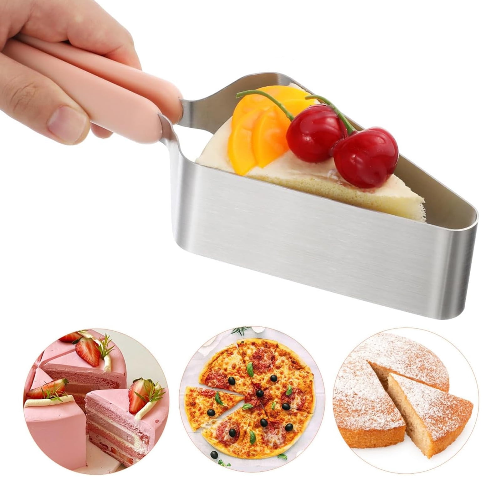 HZLXW Pie Server Spatula And Cake Cutter Slicer Adjustable Cake Slicer ...