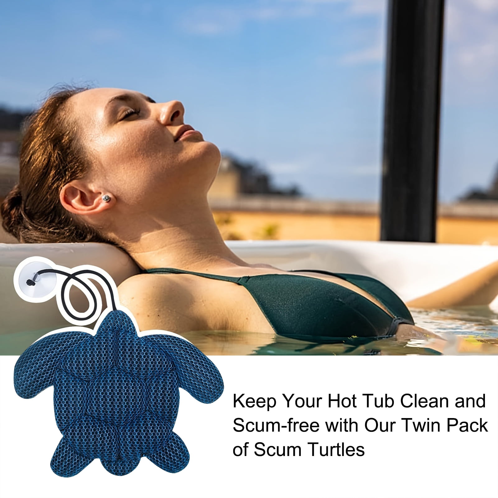 HZLXW Turtle Shape Filter Sponge Reusable Easy to Clean 3D Honeycomb Design Cleaning Sponge Hot ...