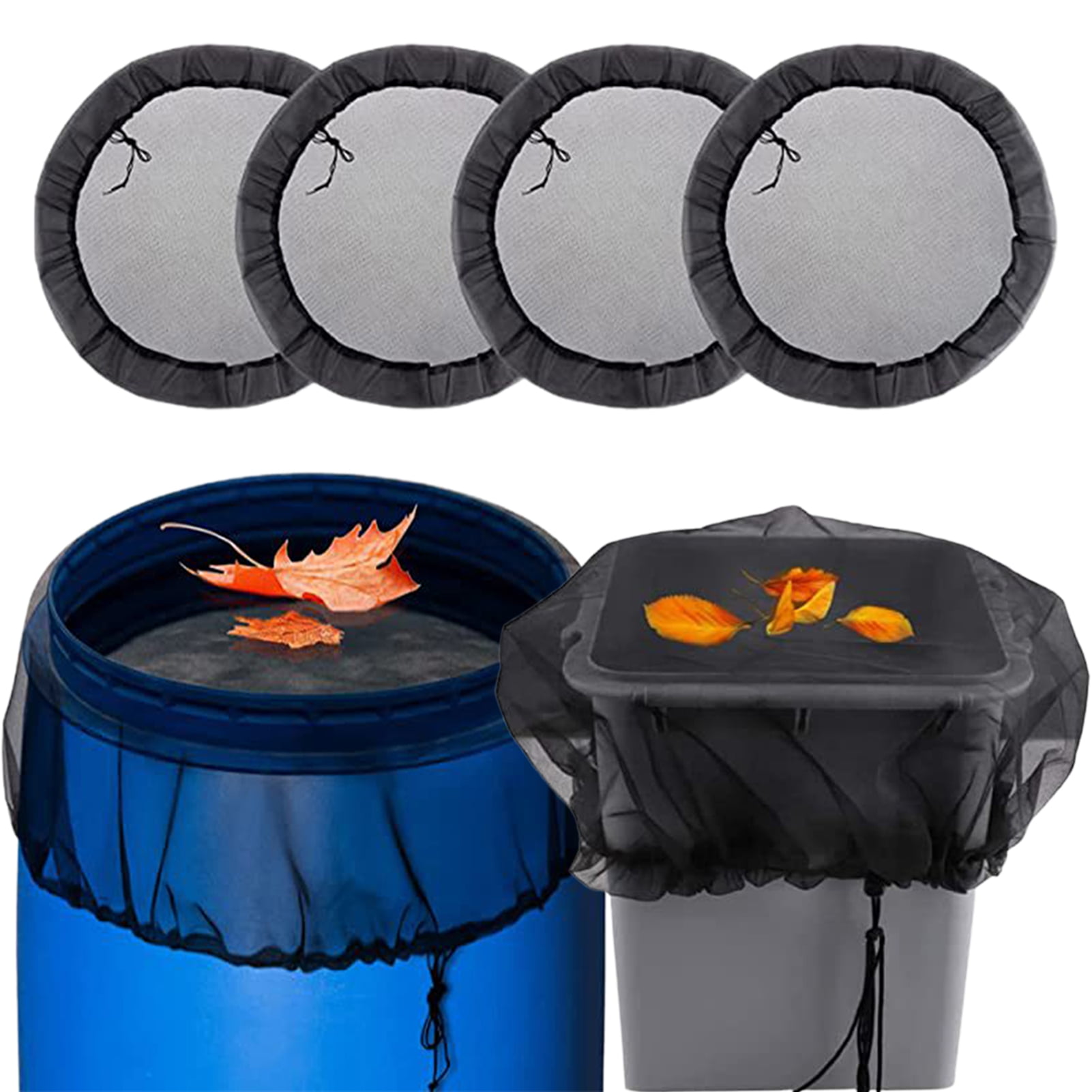 HZLXW Water Buckets Mesh Covers Drawstring Design Easy to Use Net Cover ...