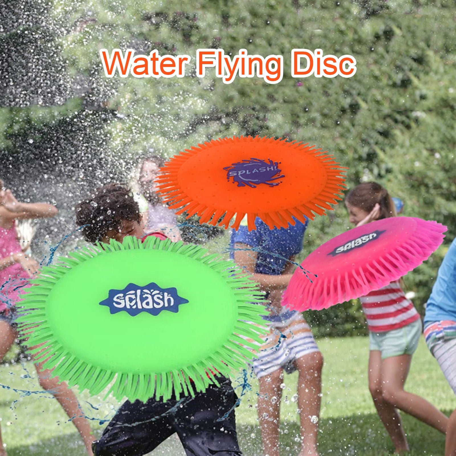HZLXW Water Flying Disc for Kids Soft Beach Water Flying Disc Park Pool ...