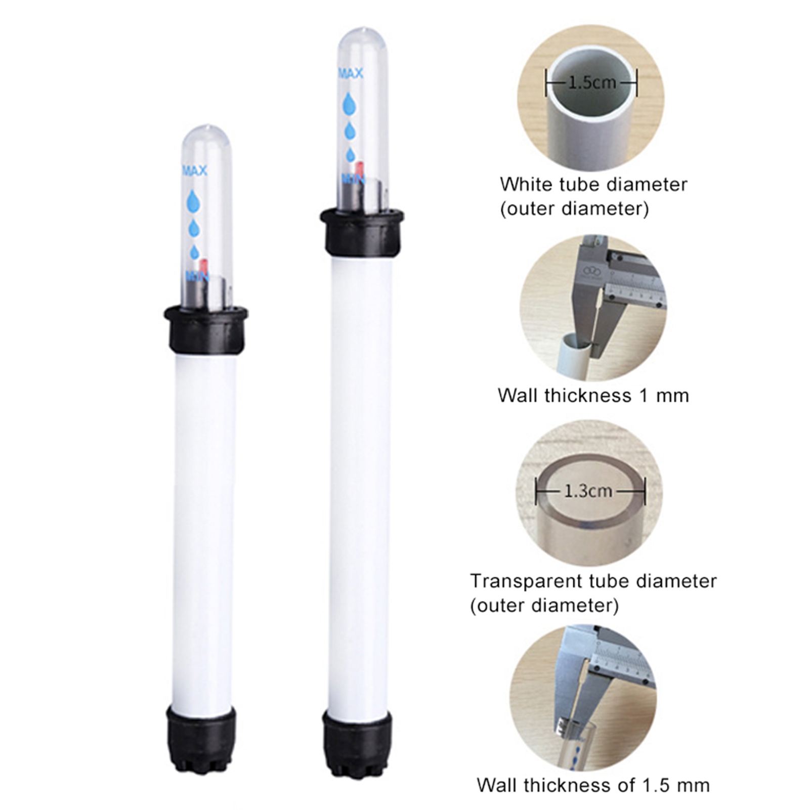 HZLXW Water Level Meter Easy-to-use Plant Scale Hygrometer Indicator ...
