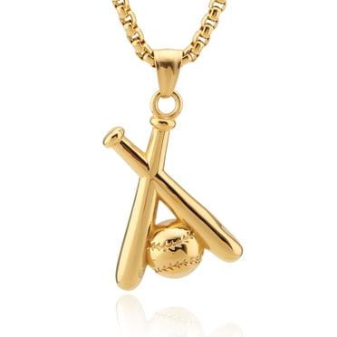 HZMAN Athletes Cross Necklace by Pendant Sports Stainless Steel ...