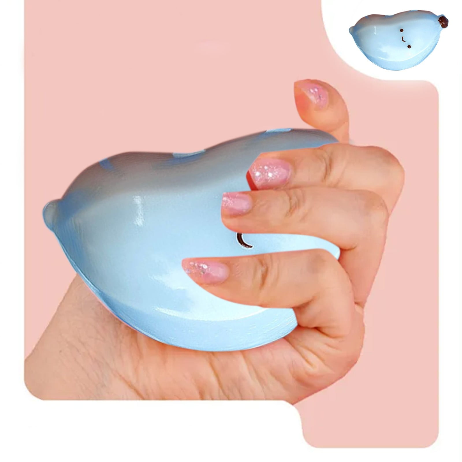 HZRSLY Adorable Banana Toy, Soft Elastic Foam Stress Relief Tool, Cute ...