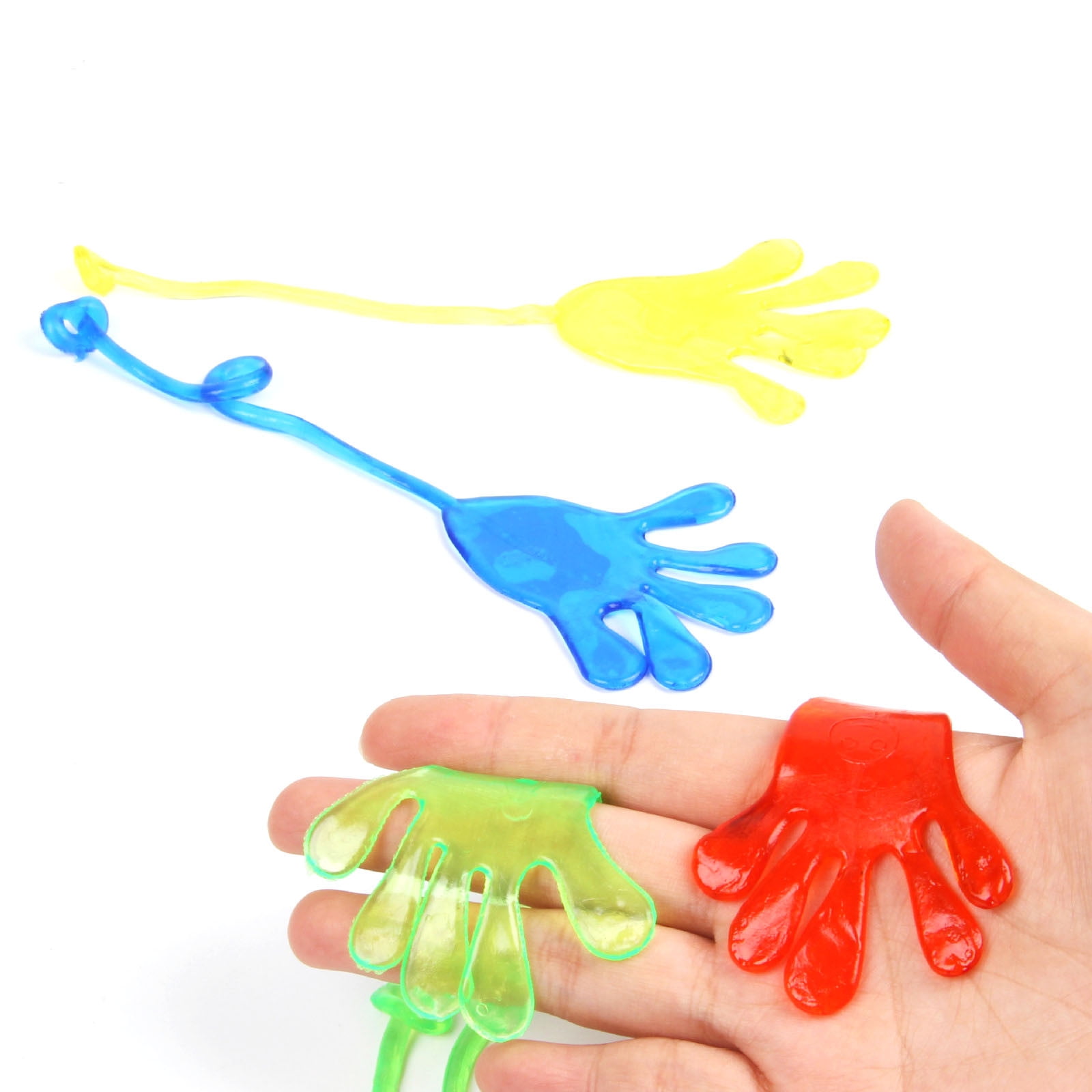 HZRSLY Elastic Hand Toys, Stretchable Party Favors, Colorful Sensory ...